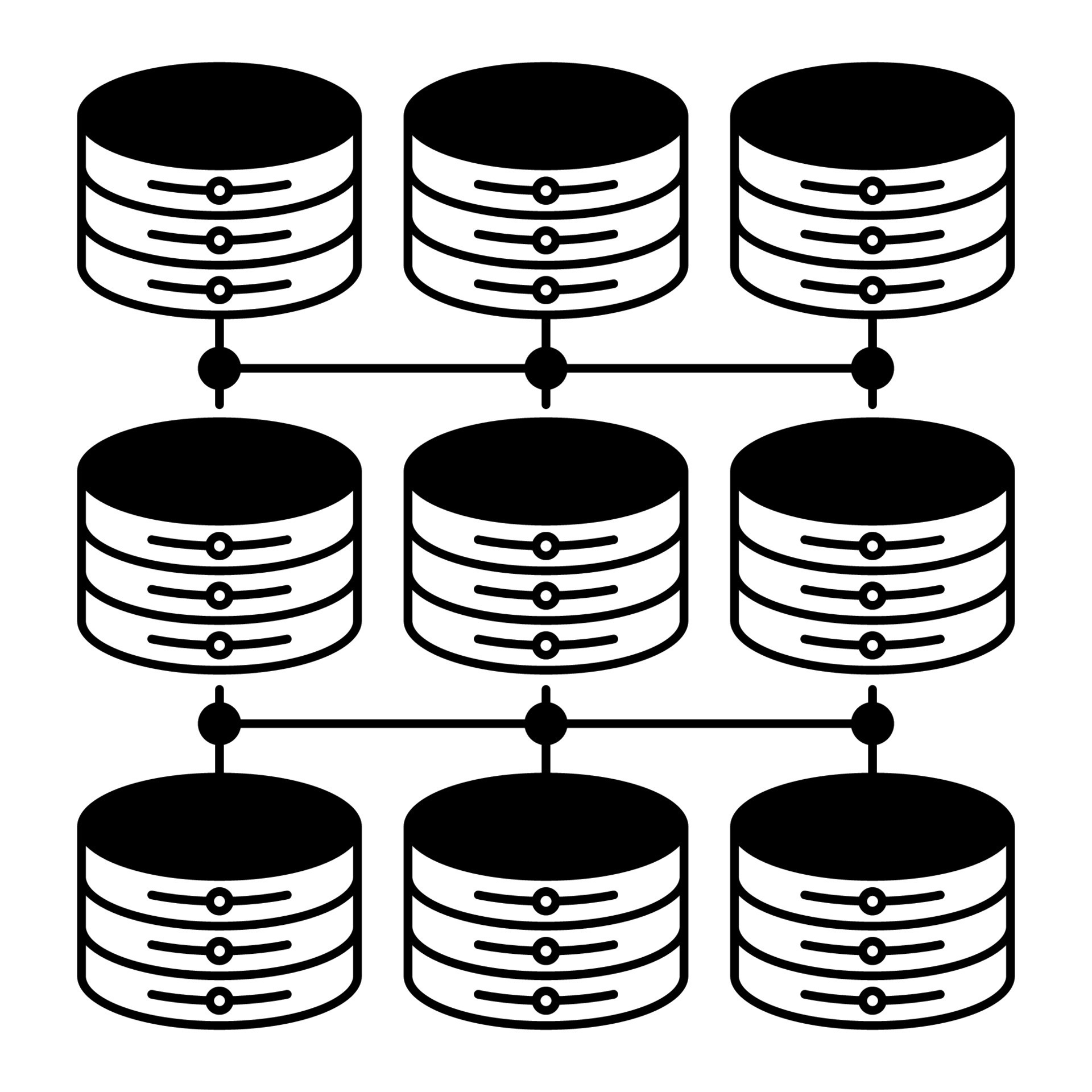 Structured Data Icon Suitable For A Wide Range Of Digital Creative