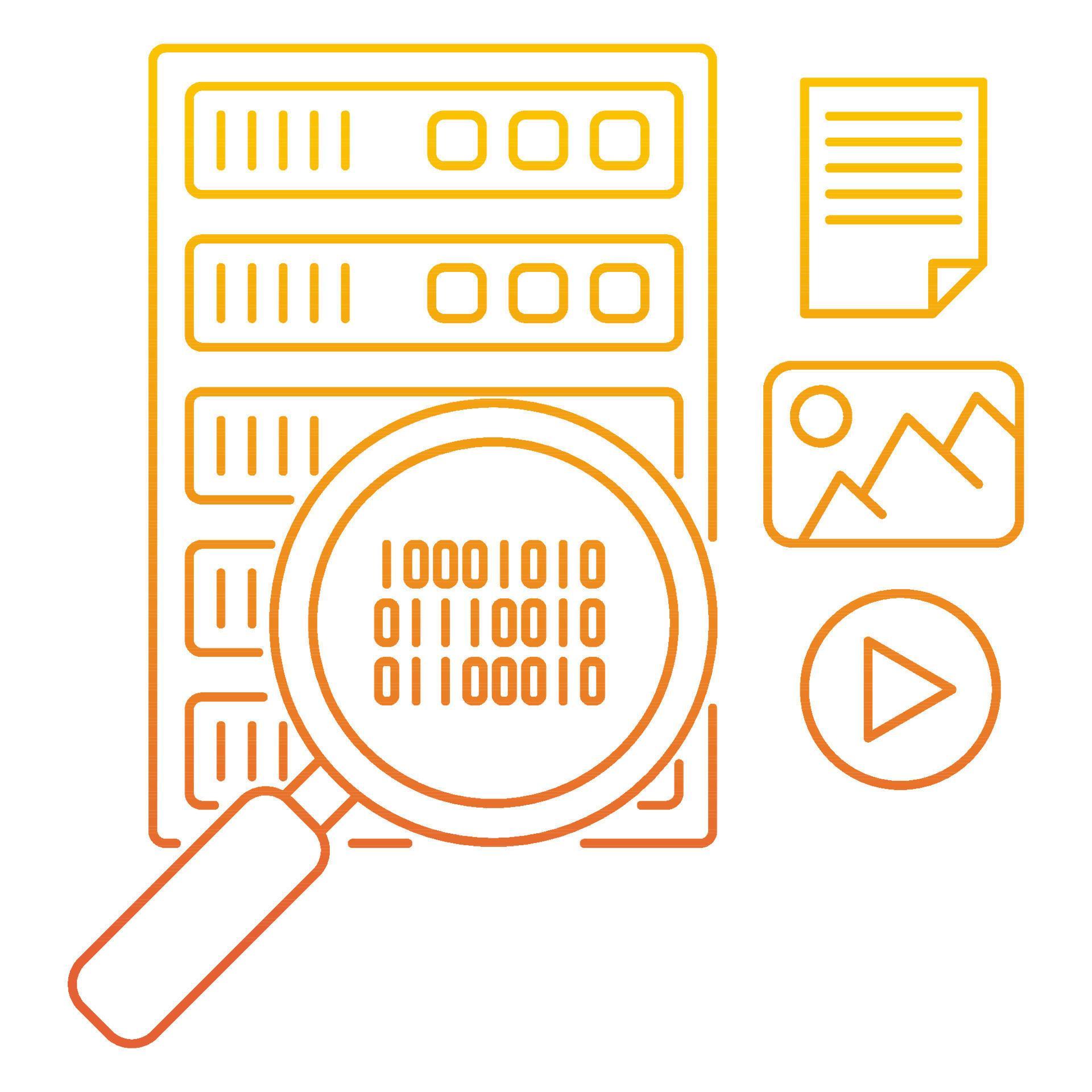 database search icon, suitable for a wide range of digital creative ...