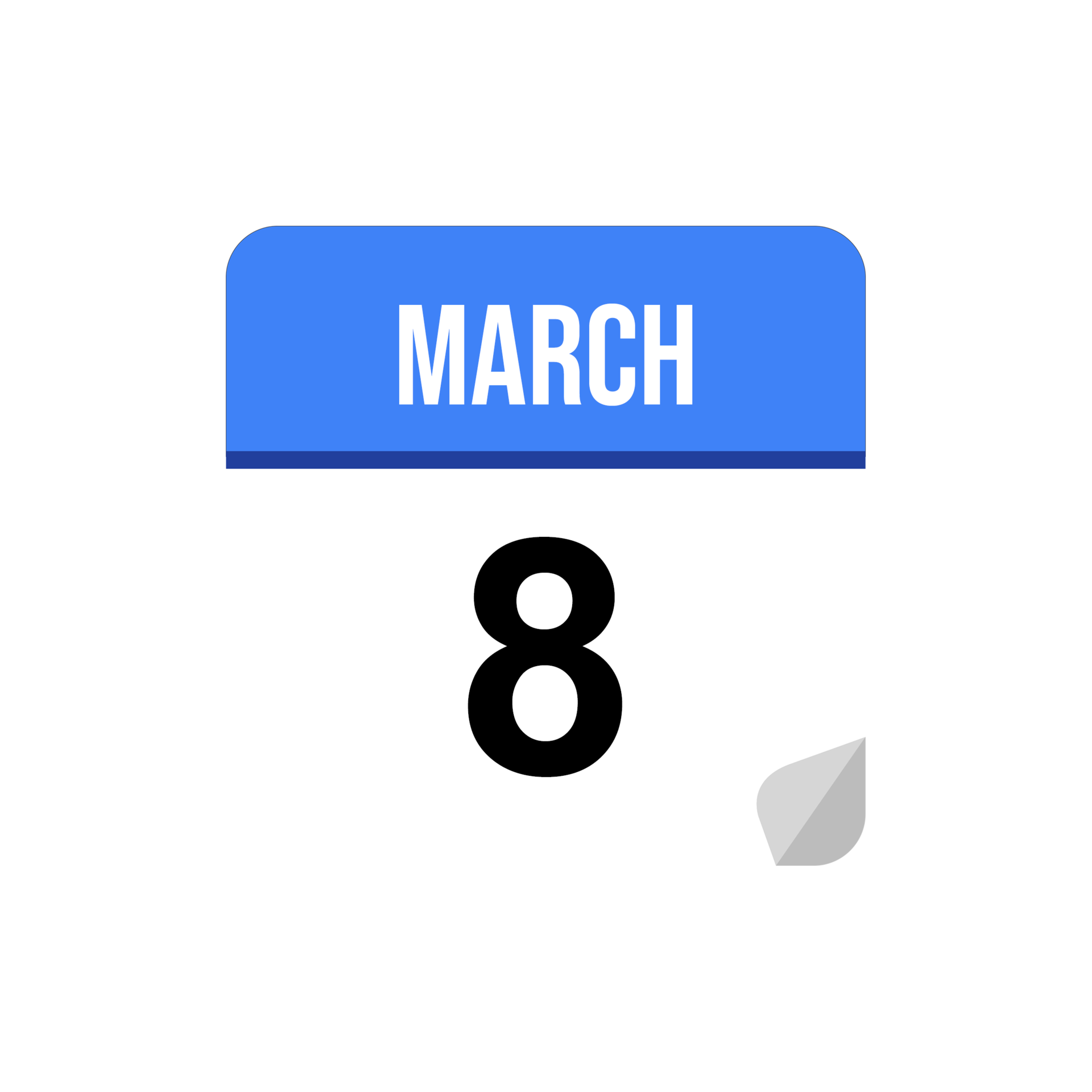 8 March Png 17059282 Png