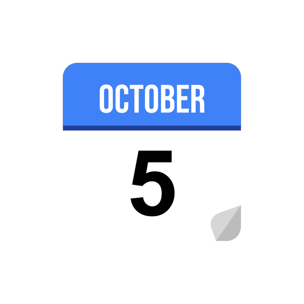 5. Oktober png 17059340 PNG