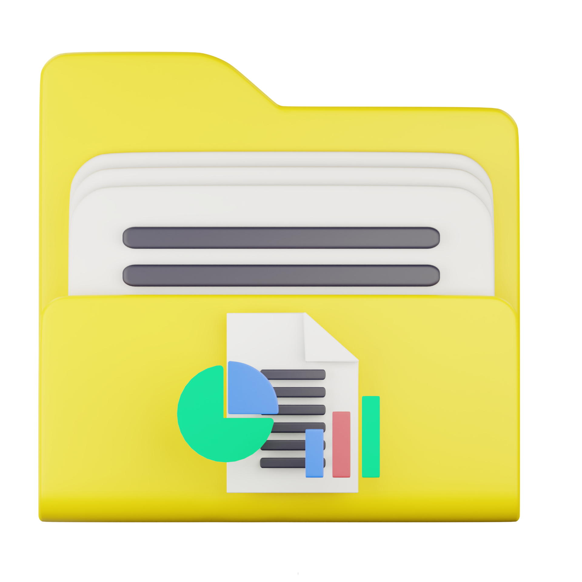 3d data report folder icon illustration 17060833 PNG 3d data report folder icon illustration 17060833 PNG