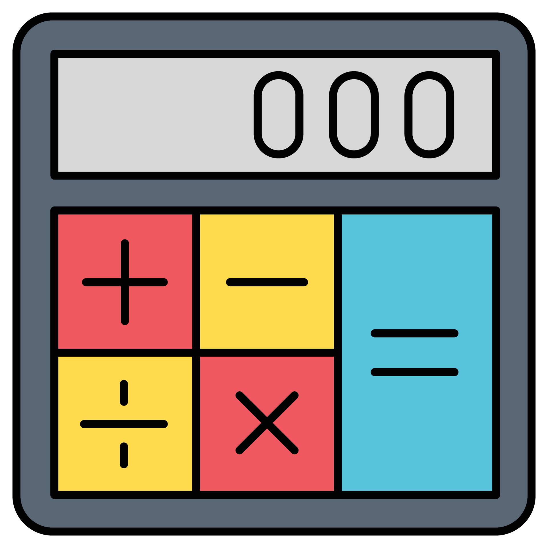 Calculation which can easily edit or modify 17063349 Vector Art at Vecteezy