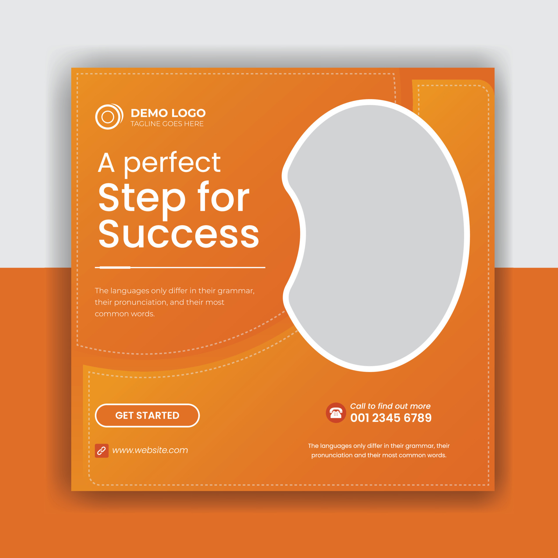 Social Media Template Design 17065709 Vector Art at Vecteezy