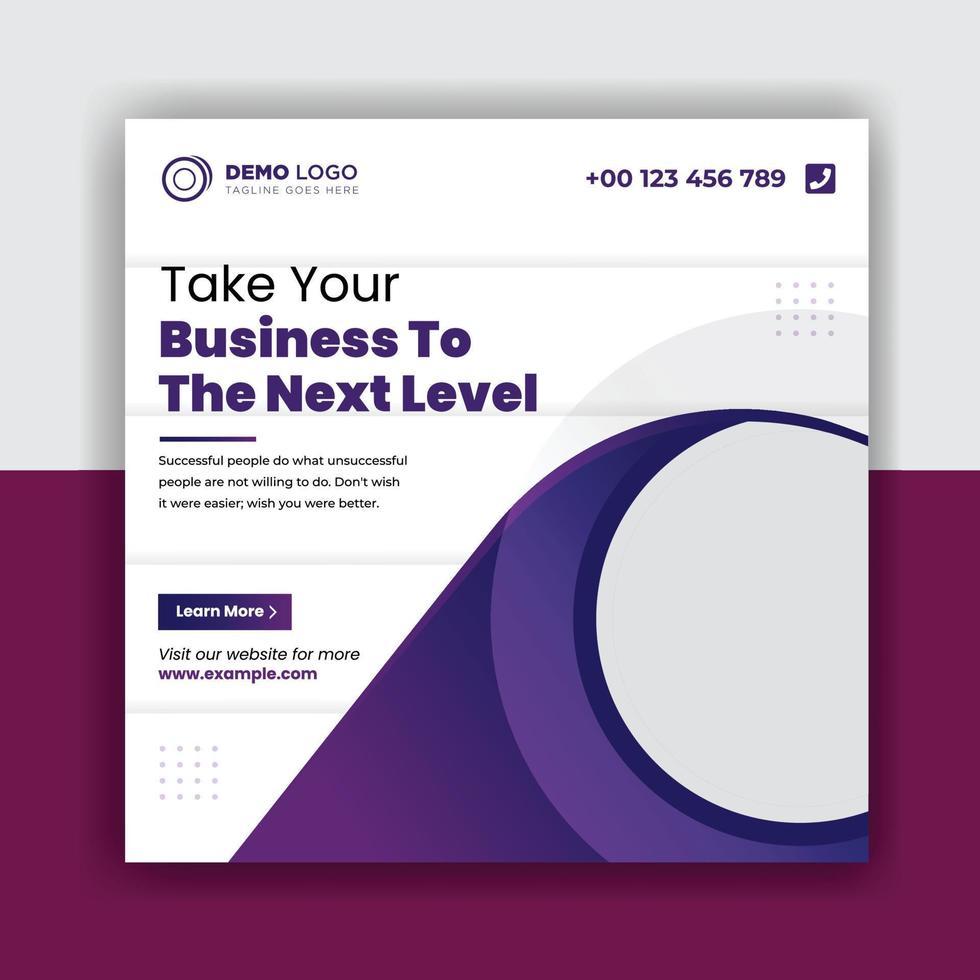 Social Media Template Design 17065724 Vector Art at Vecteezy