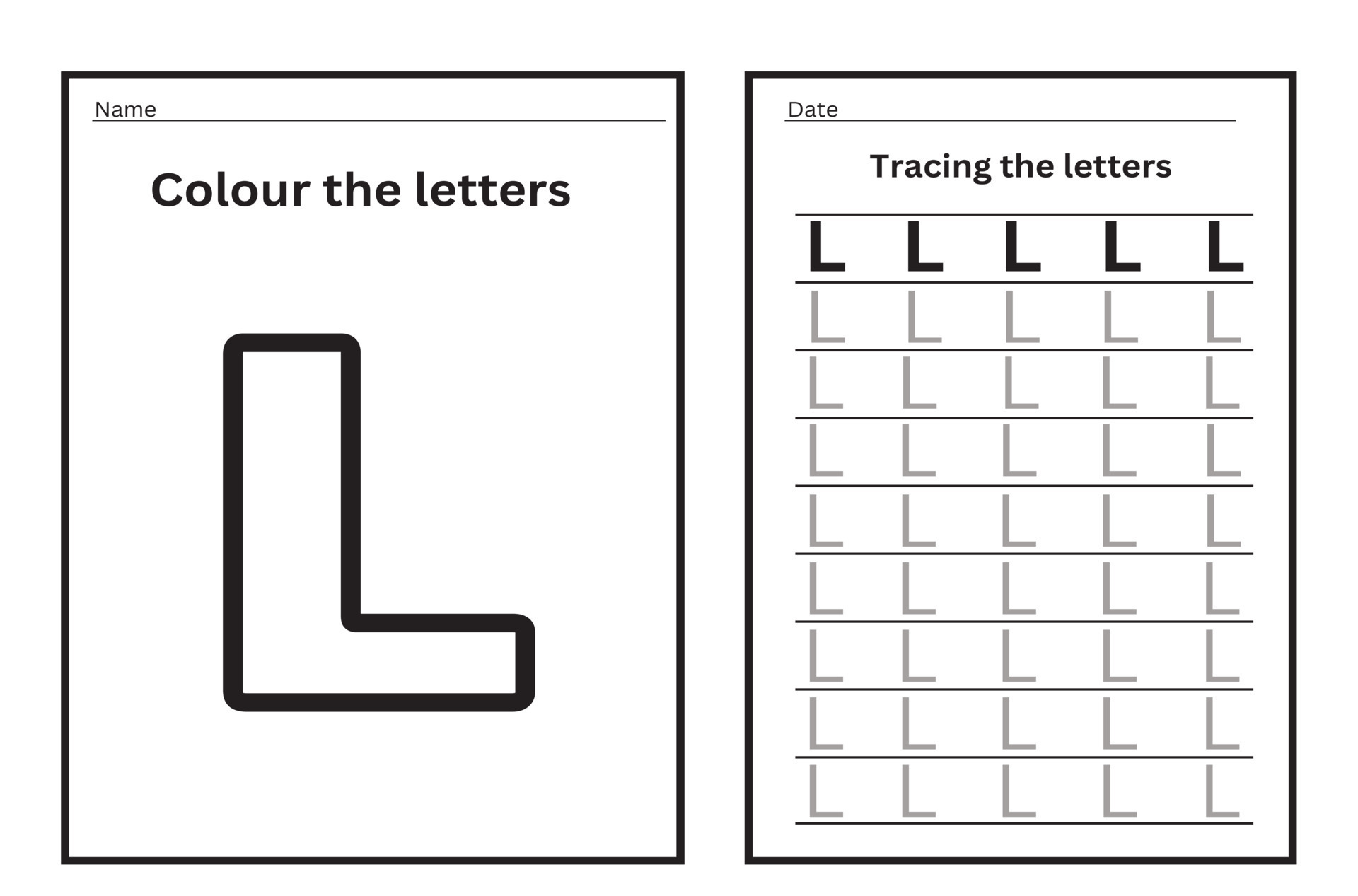 Alphabet Tracing Practice Letter L Tracing Practice Worksheet alphabet-tracing-practice-letter-l-tracing-practice-worksheet
