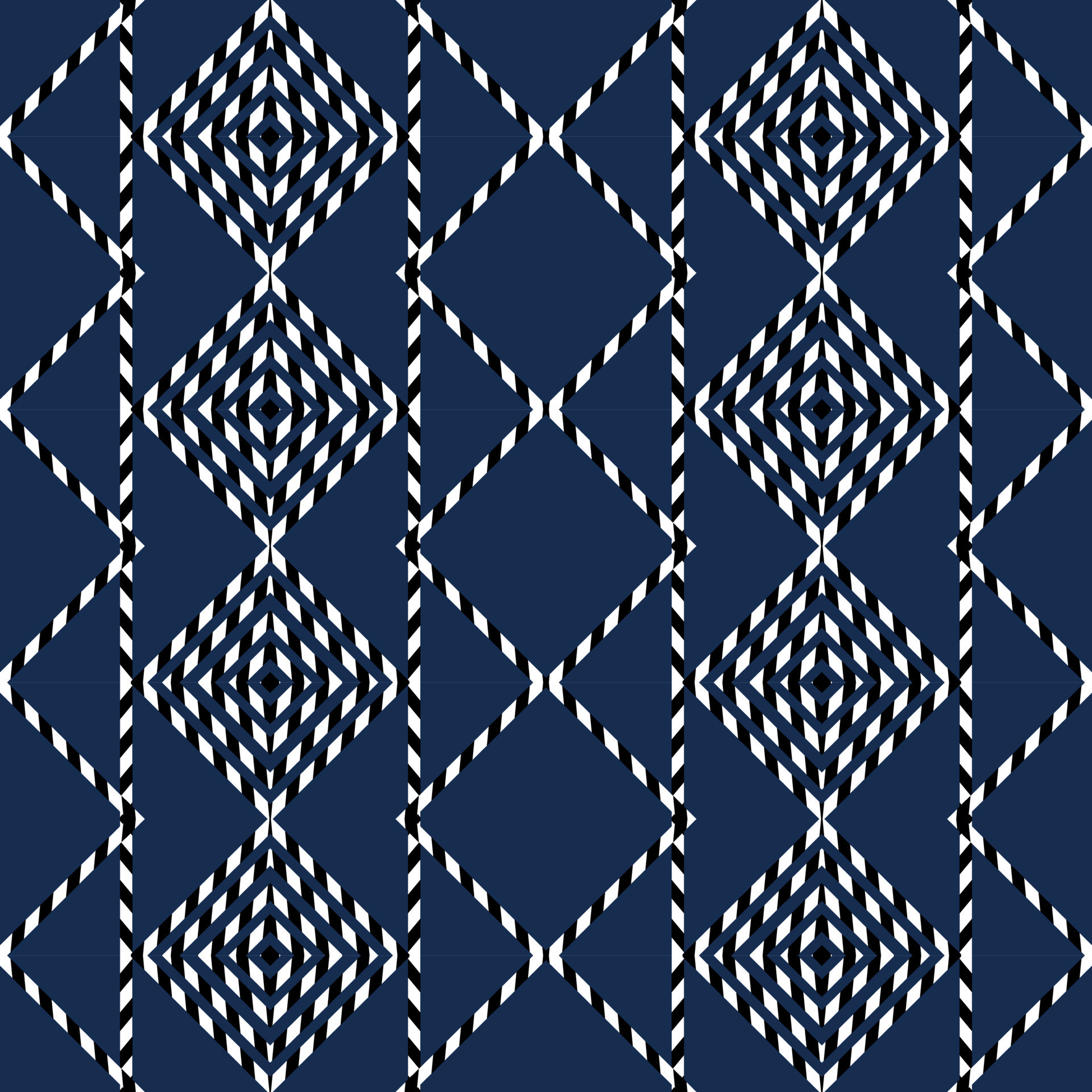blue and white seamless geometric pattern design 17069175 Vector Art at ...