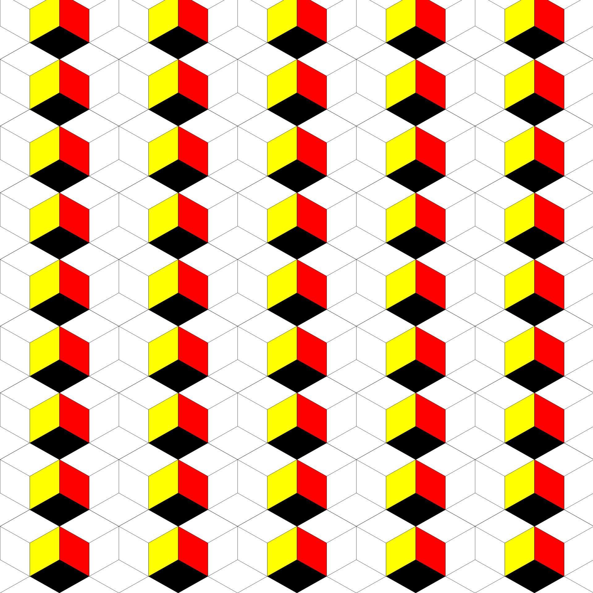 Vector seamless cube geometric pattern white background 17069297 Vector ...