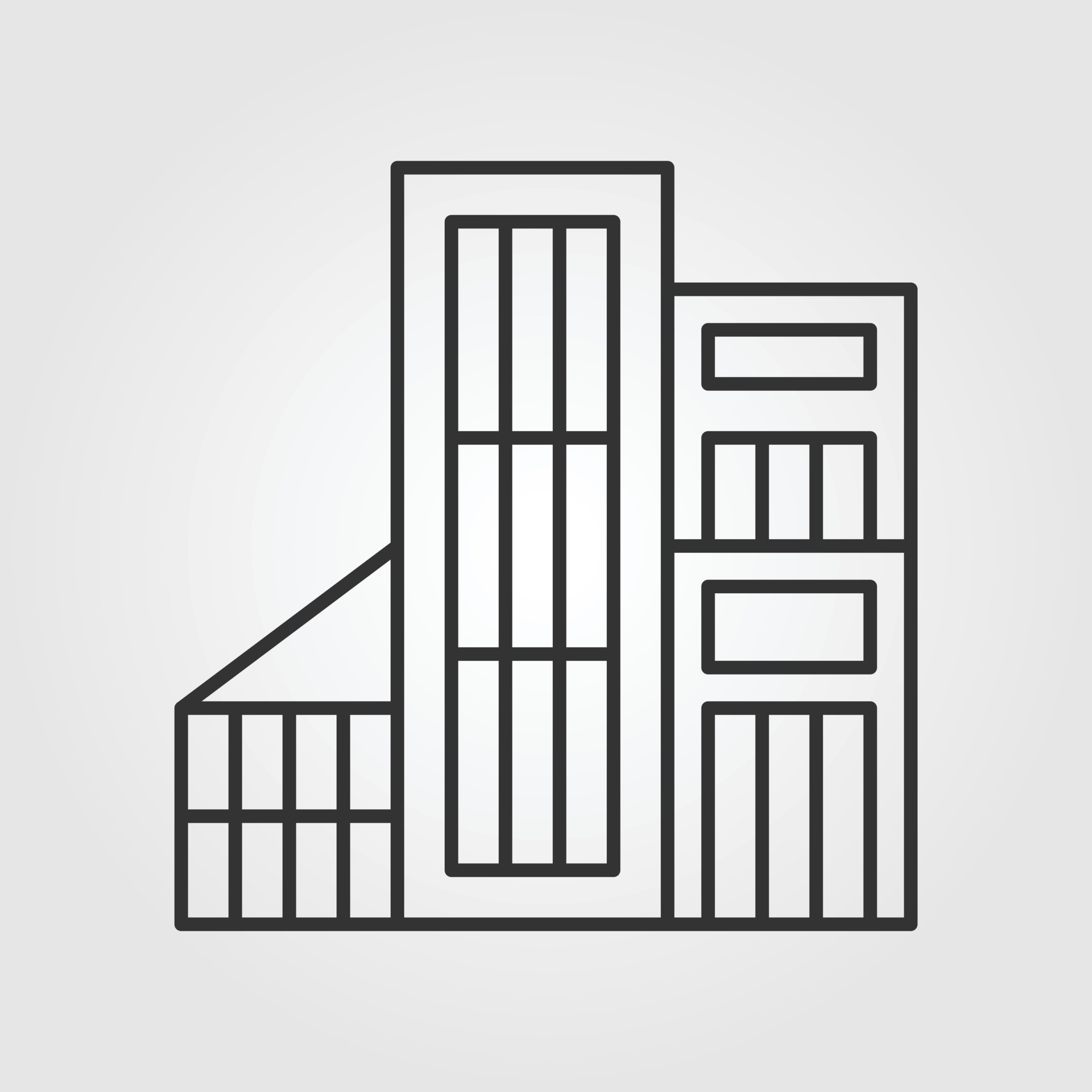 Home building vector outline icon style illustration. 17072452 Vector ... Home building vector outline icon style illustration. 17072452 Vector ...