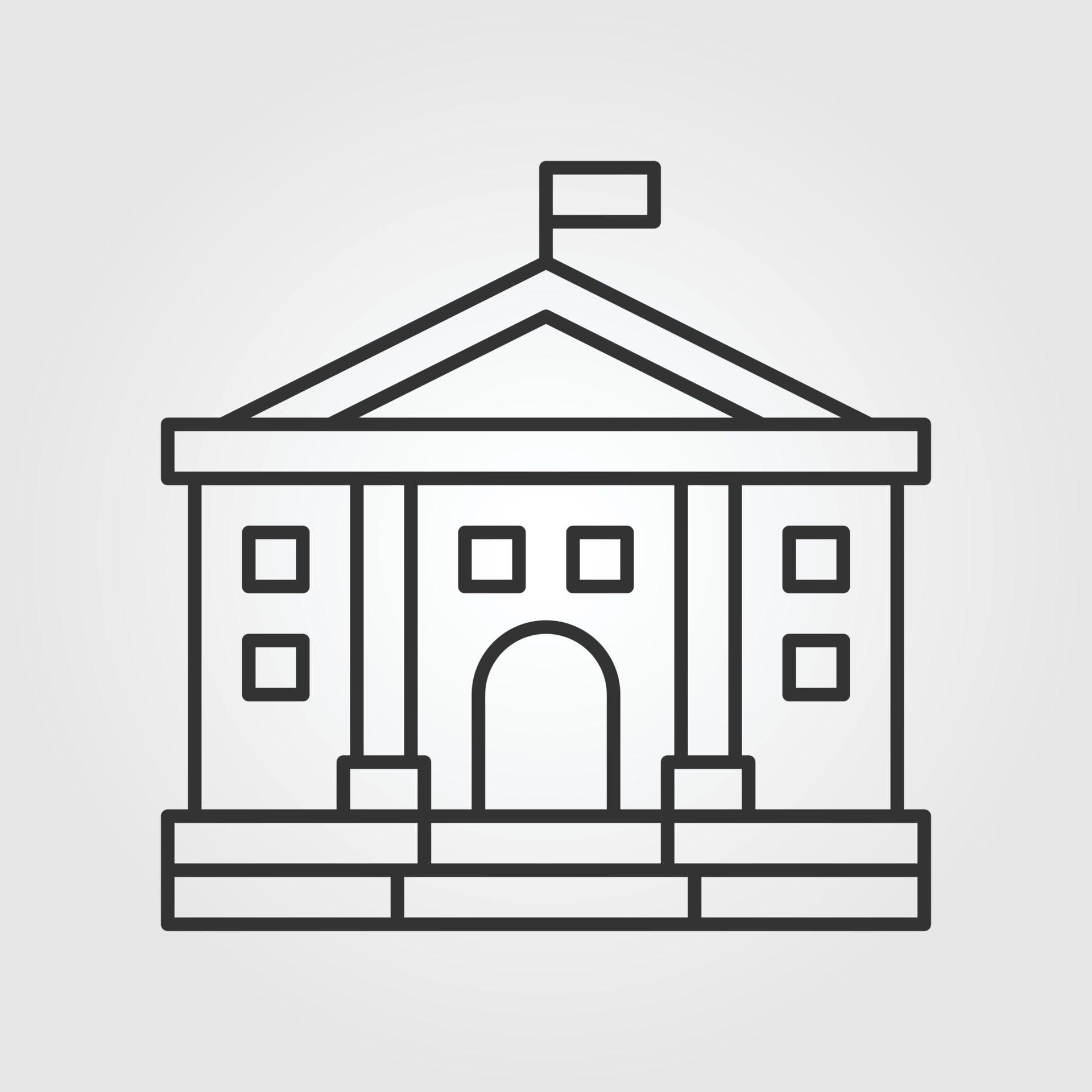 Home building vector outline icon style illustration. 17072465 Vector ... Home building vector outline icon style illustration. 17072465 Vector ...