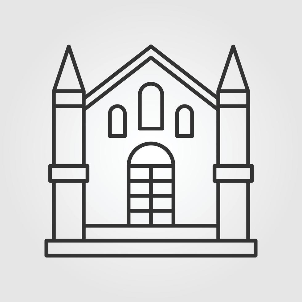 Home building vector outline icon style illustration. 17072467 Vector ... Home building vector outline icon style illustration. 17072467 Vector ...