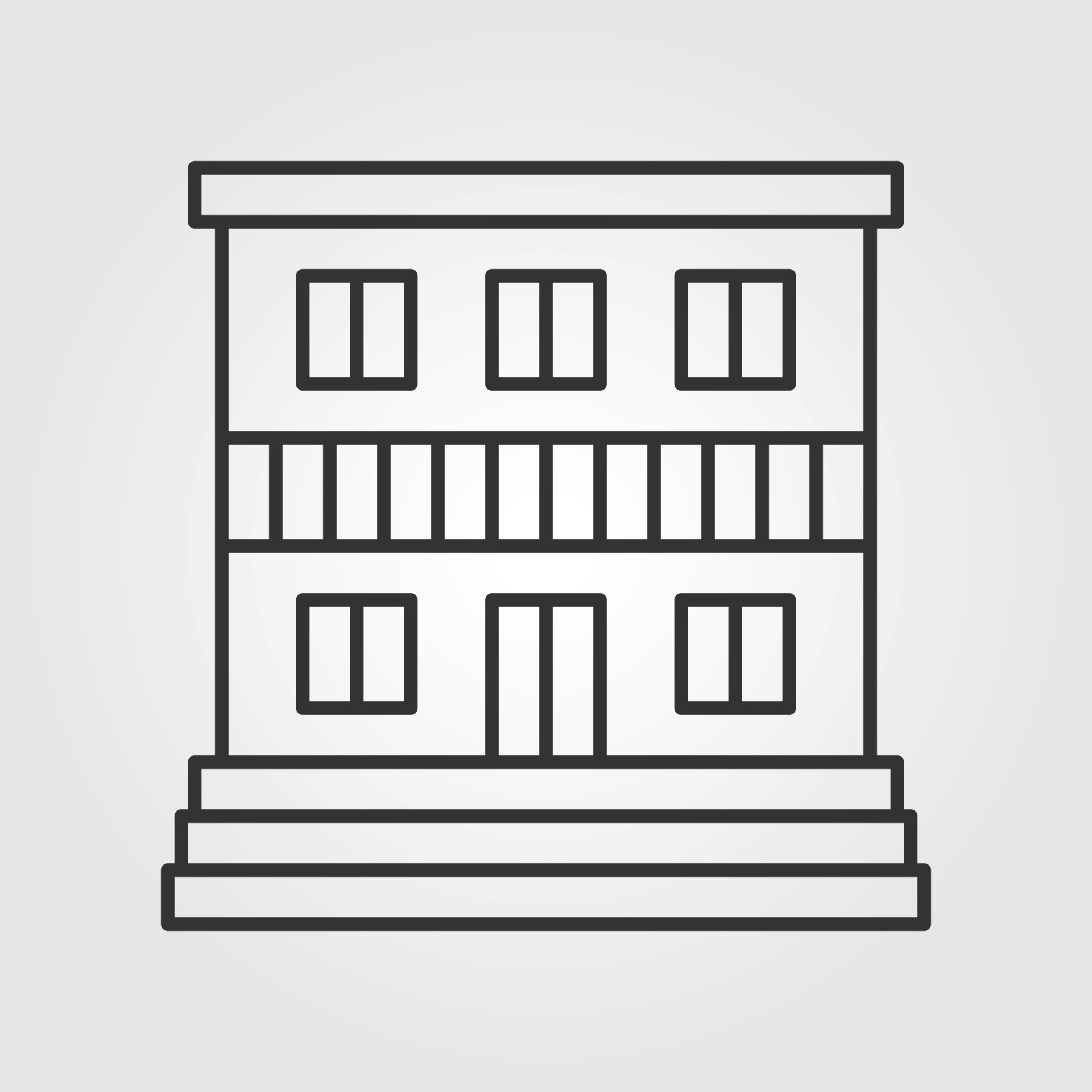 Home building vector outline icon style illustration. 17072468 Vector ... Home building vector outline icon style illustration. 17072468 Vector ...