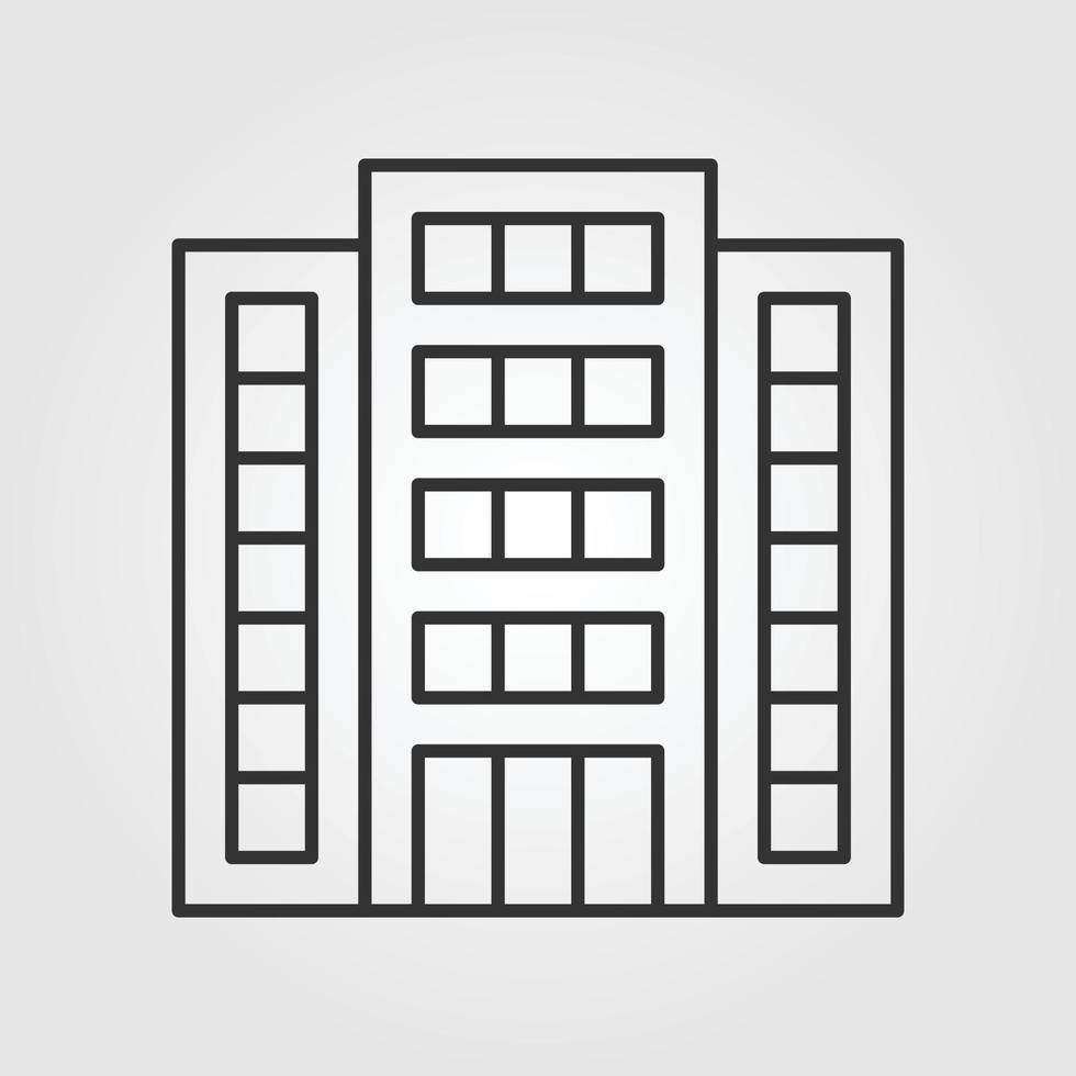 Home building vector outline icon style illustration. 17072473 Vector ... Home building vector outline icon style illustration. 17072473 Vector ...