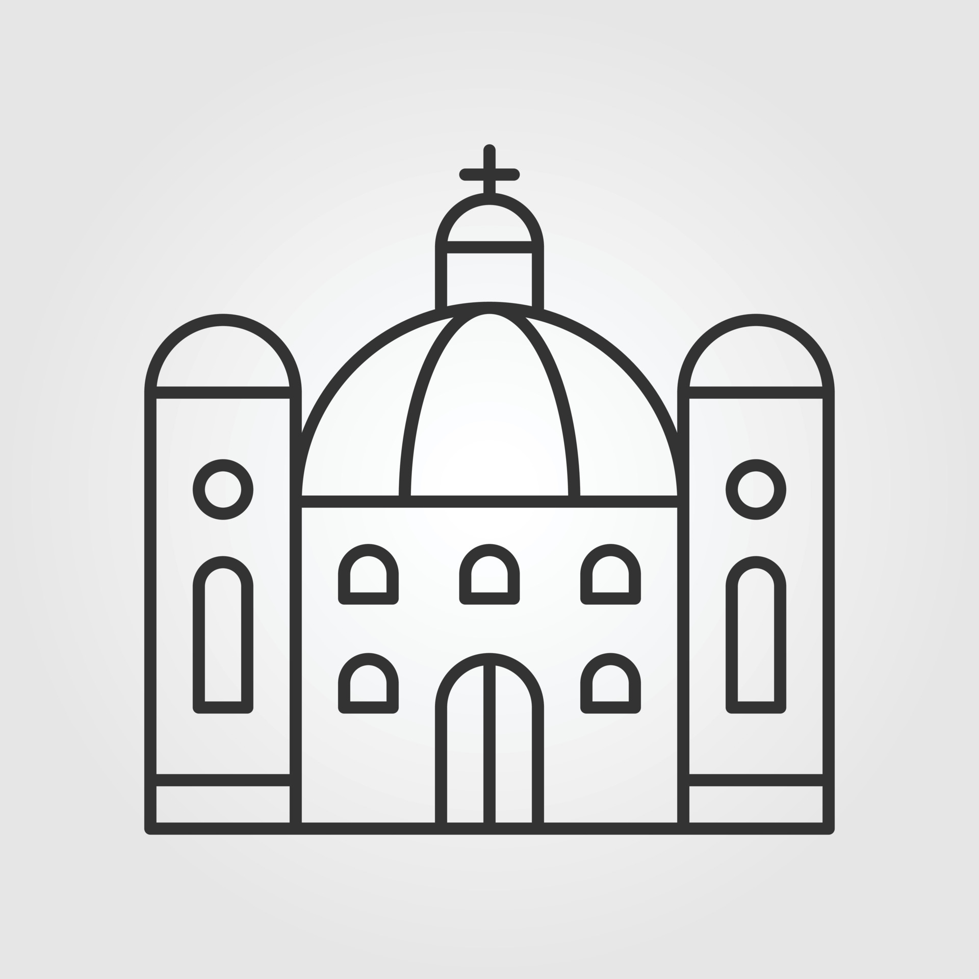 Home building vector outline icon style illustration. 17072474 Vector ... Home building vector outline icon style illustration. 17072474 Vector ...