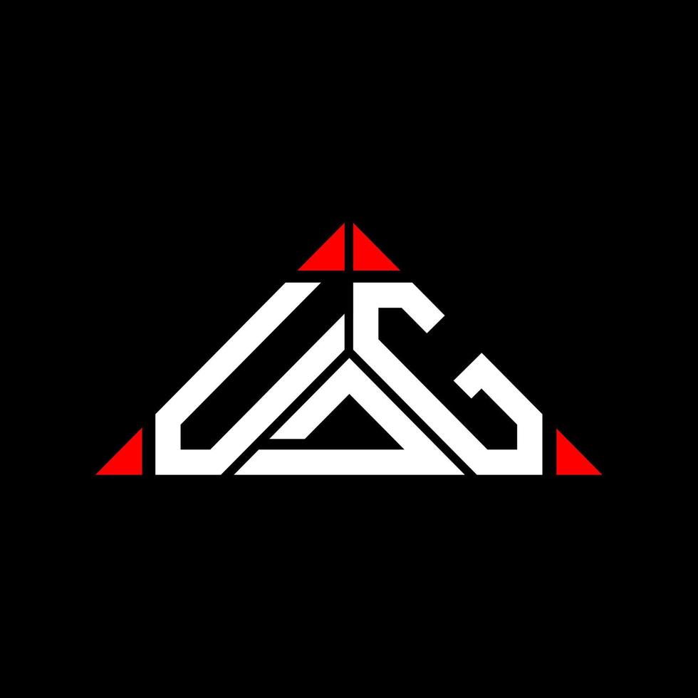 Diseño creativo del logotipo de la letra udg con gráfico vectorial ... Diseño creativo del logotipo de la letra udg con gráfico vectorial ...