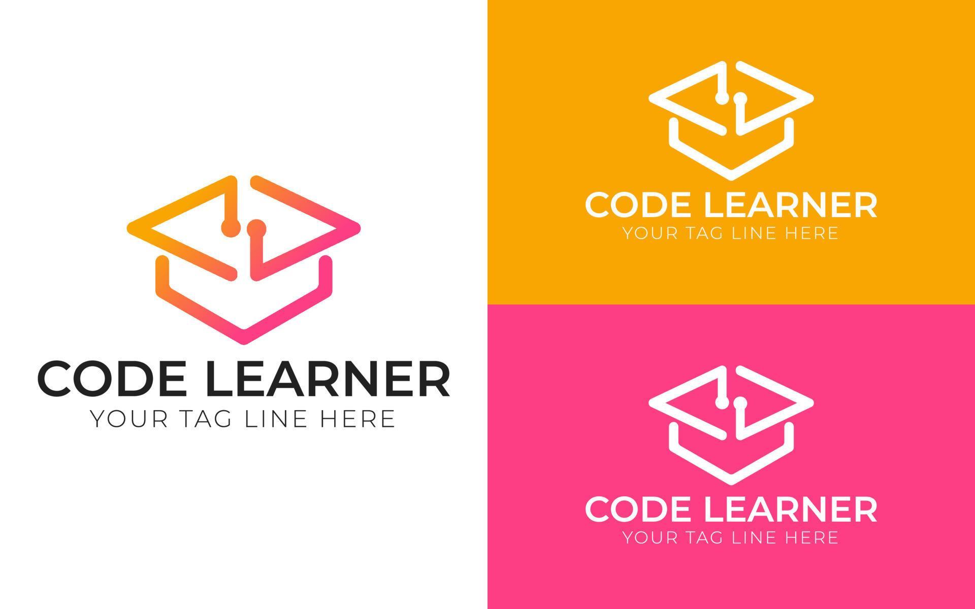 Modern Coding Logo Design 17080121 Vector Art at Vecteezy