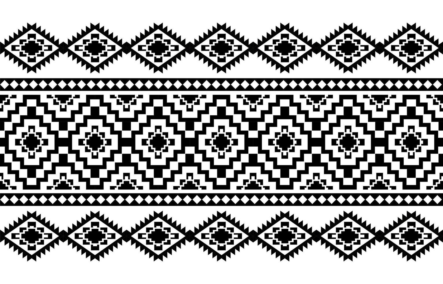Geometric Ethnic Oriental Seamless Pattern Traditional Design For