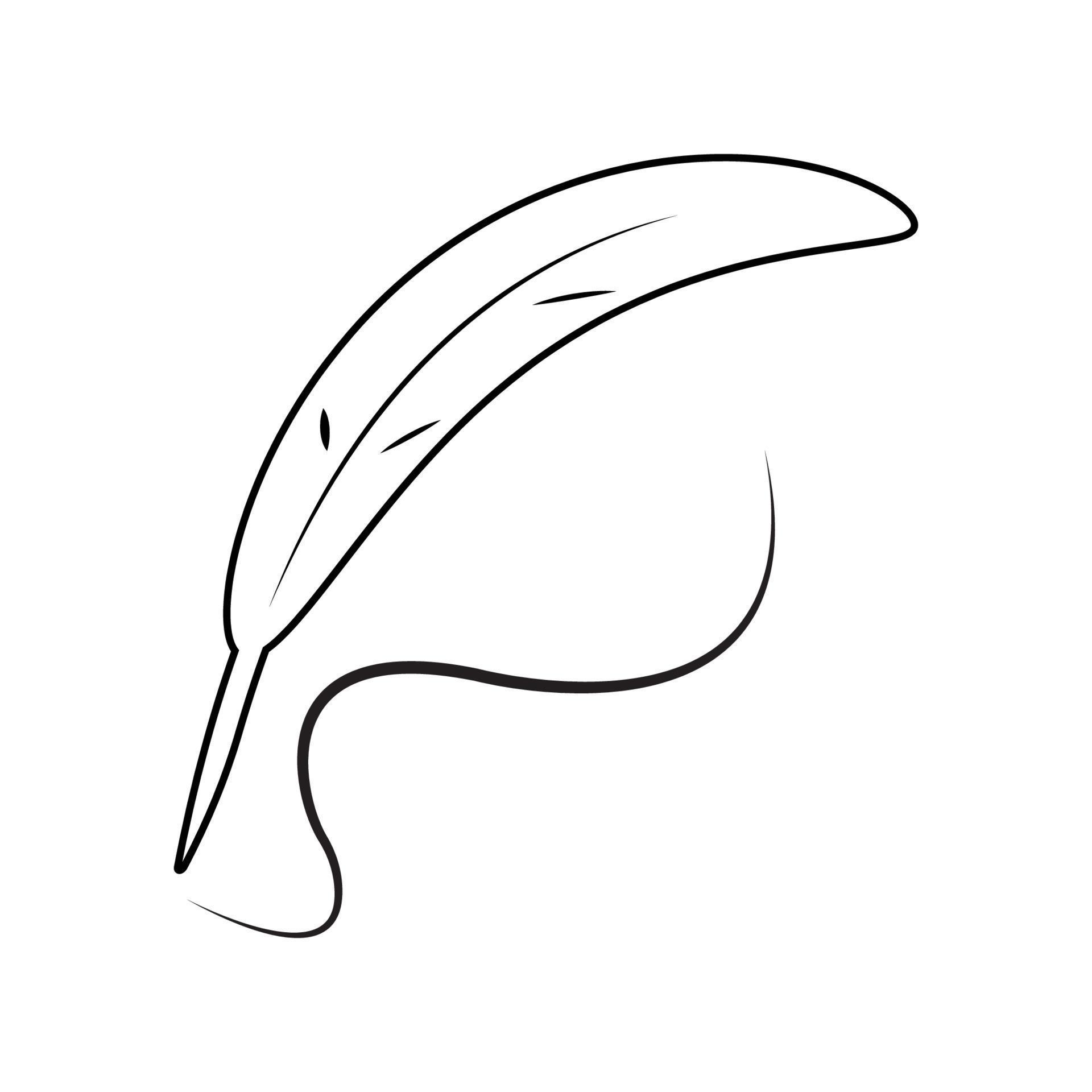 Feather Pen Vector 17092671 Vector Art At Vecteezy