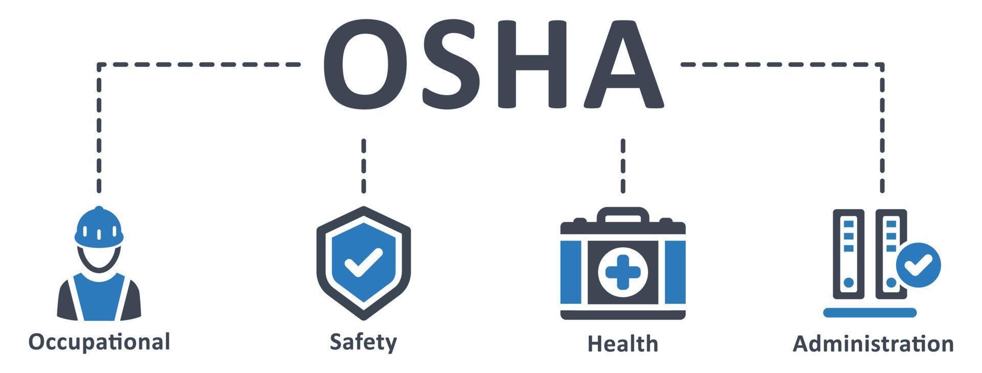 OSHA icon - vector illustration . osha, occupational, safety, health ... OSHA icon - vector illustration . osha, occupational, safety, health ...