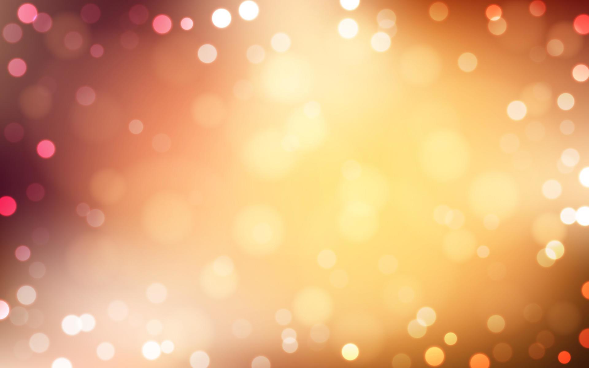 Evening Sun Bokeh Soft Light Abstract Background Vector Eps 10 Illustration Bokeh Particles