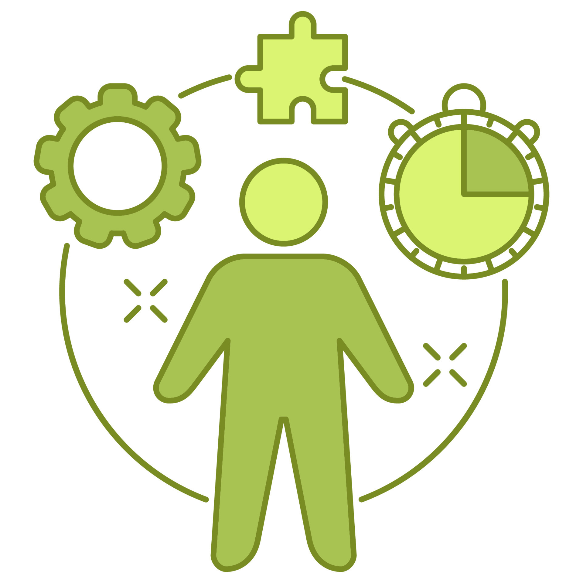 Project Manager Icon Suitable For A Wide Range Of Digital Creative
