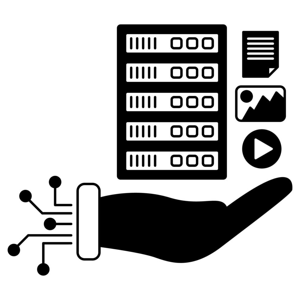 structured data icon, suitable for a wide range of digital creative ...