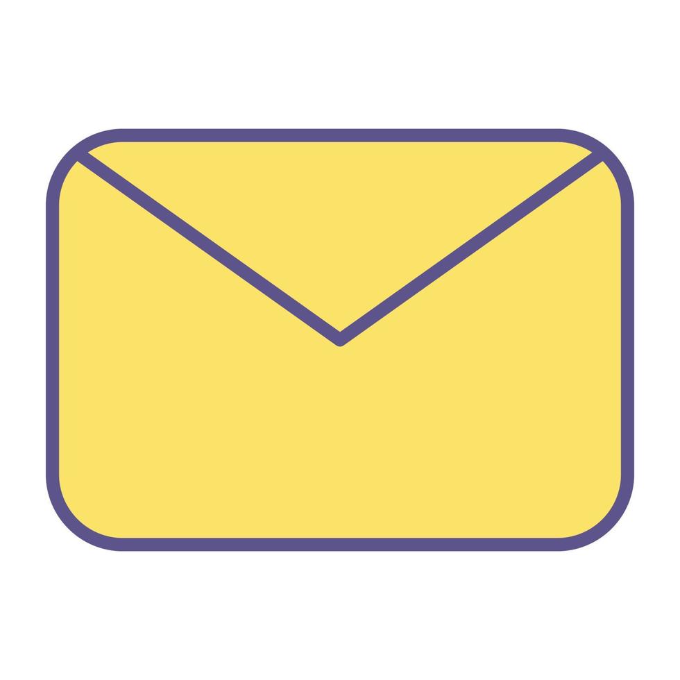 Envelope icon, suitable for a wide range of digital creative projects ...