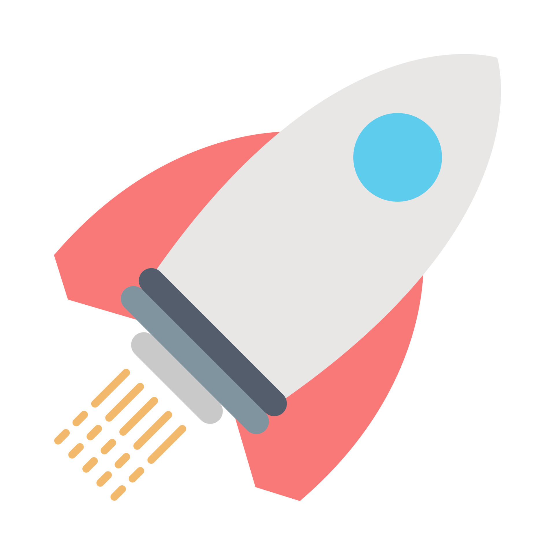 Rocket icon, suitable for a wide range of digital creative projects ...