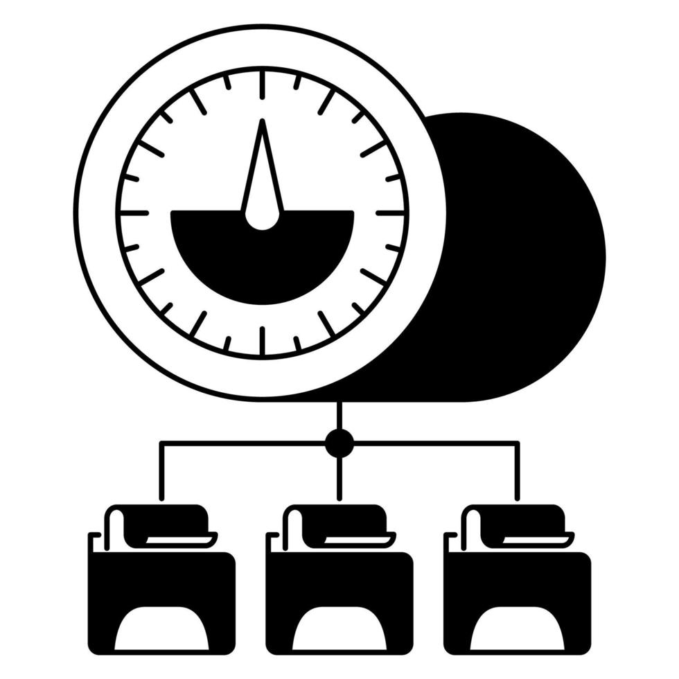 data performance icon, suitable for a wide range of digital creative ...