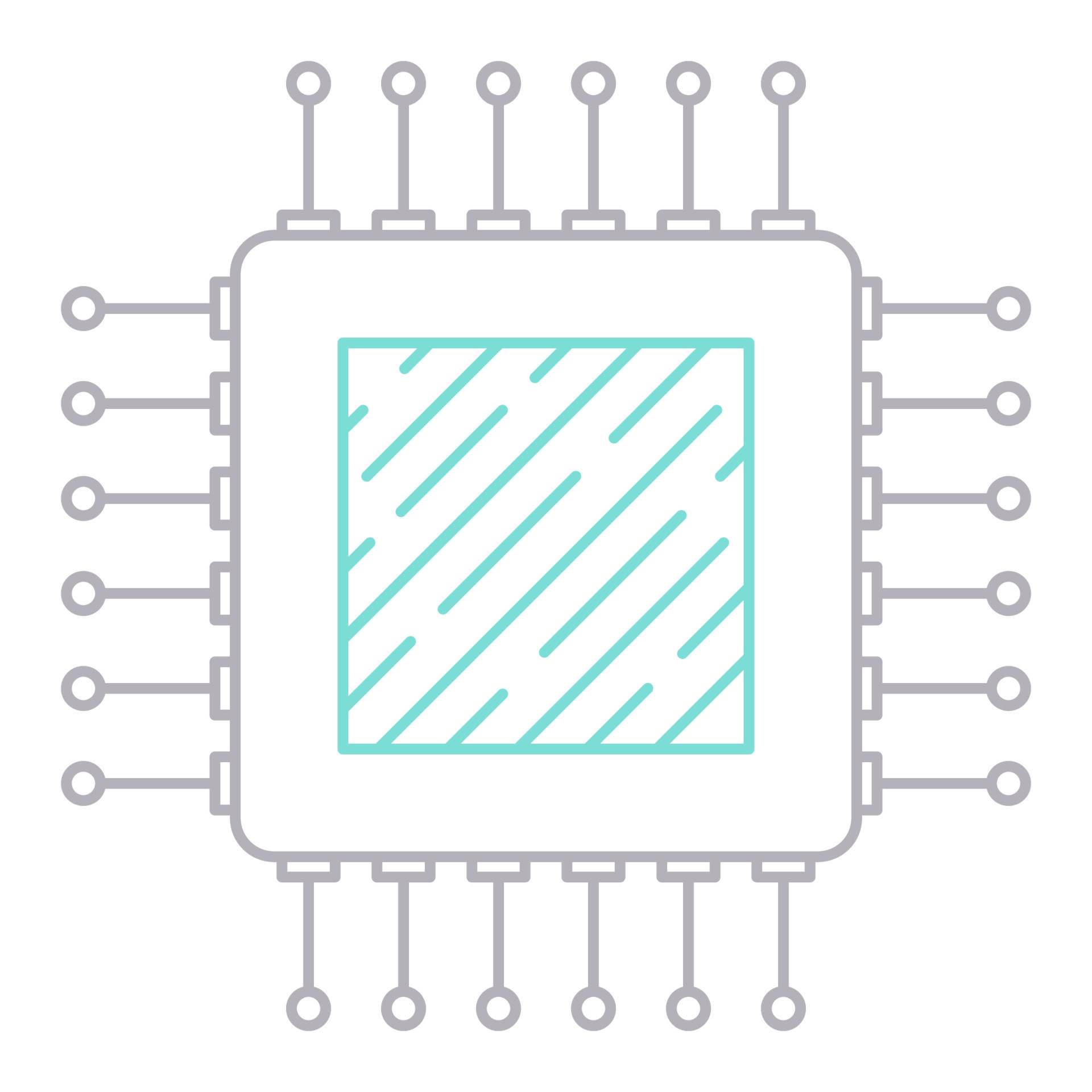 processor icon, suitable for a wide range of digital creative projects ...