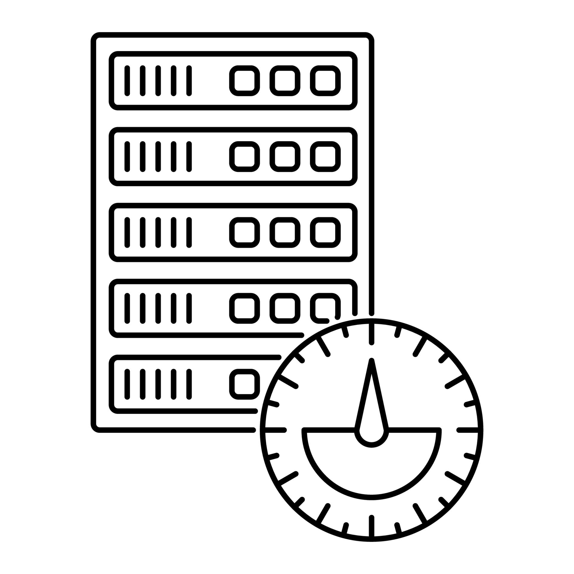 server performance icon, suitable for a wide range of digital creative ...
