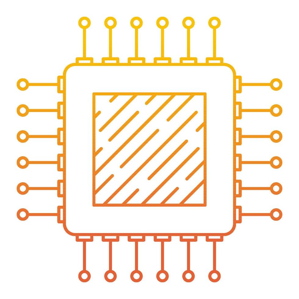 processor icon, suitable for a wide range of digital creative projects ...