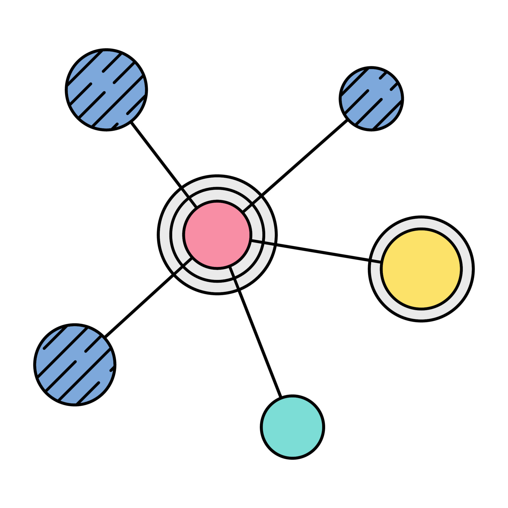 node icon, suitable for a wide range of digital creative projects ...