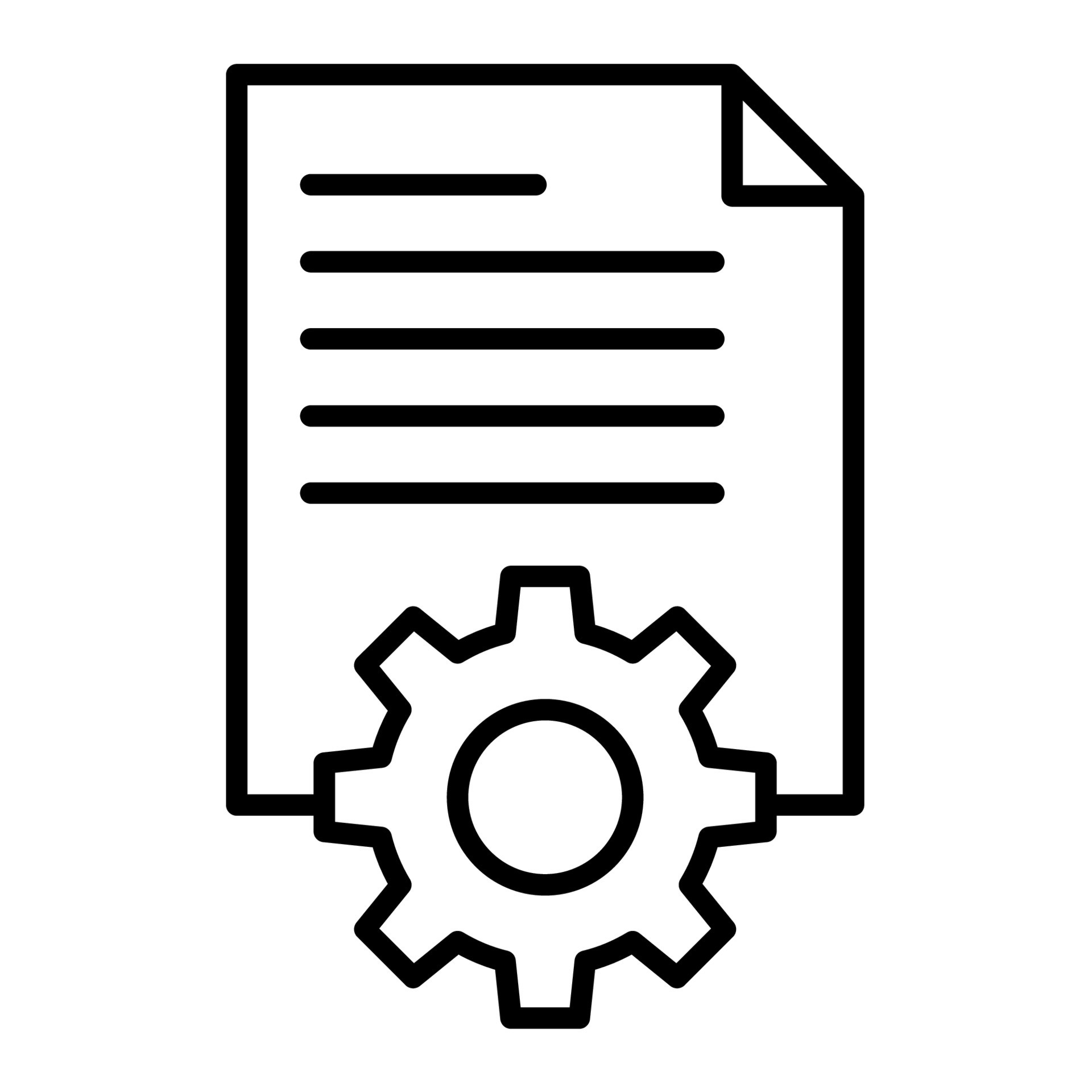 File processing icon, suitable for a wide range of digital creative ...