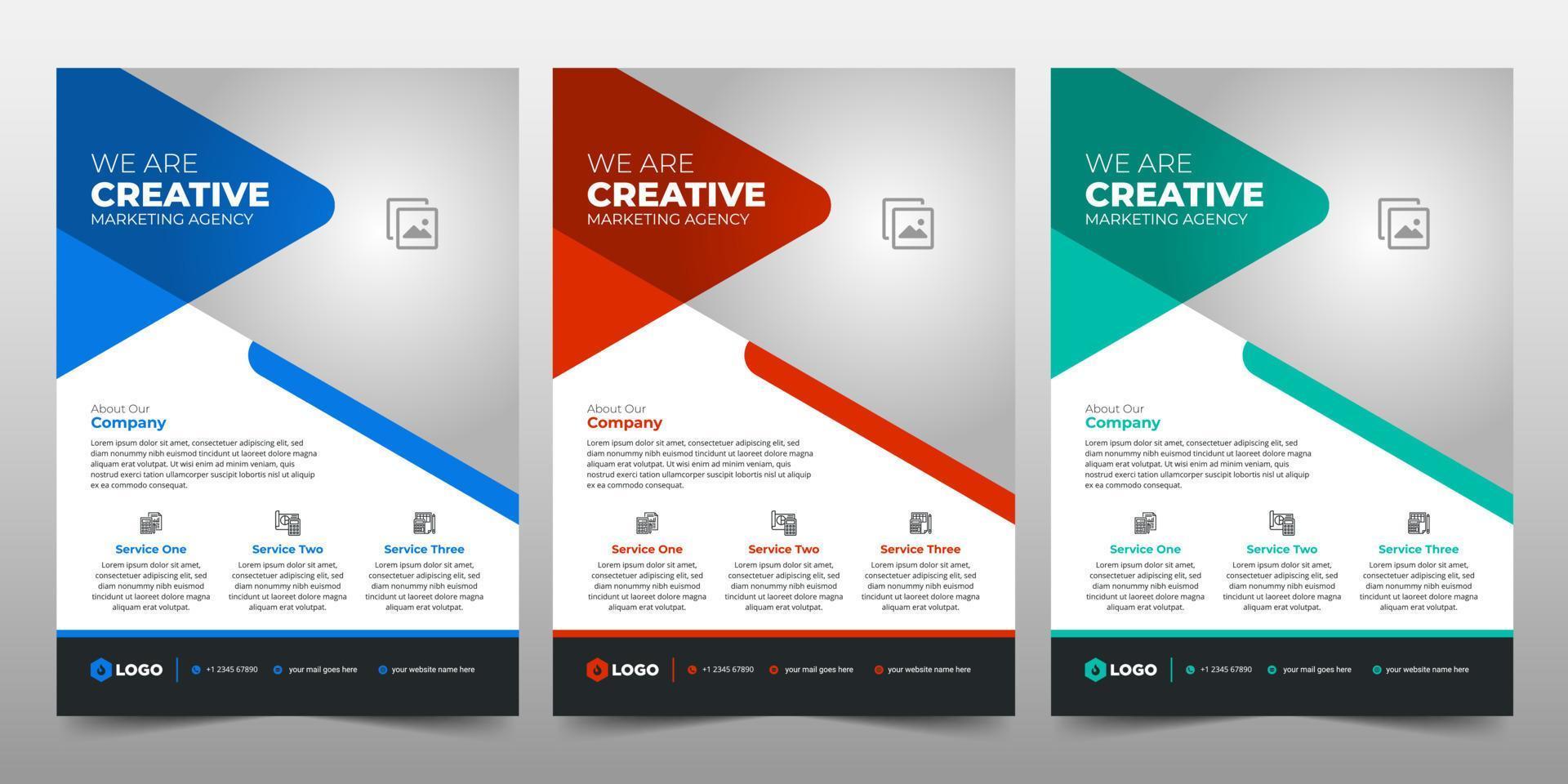 Creative Corporate Business Flyer Brochure Template Design, abstract ... Creative Corporate Business Flyer Brochure Template Design, abstract ...