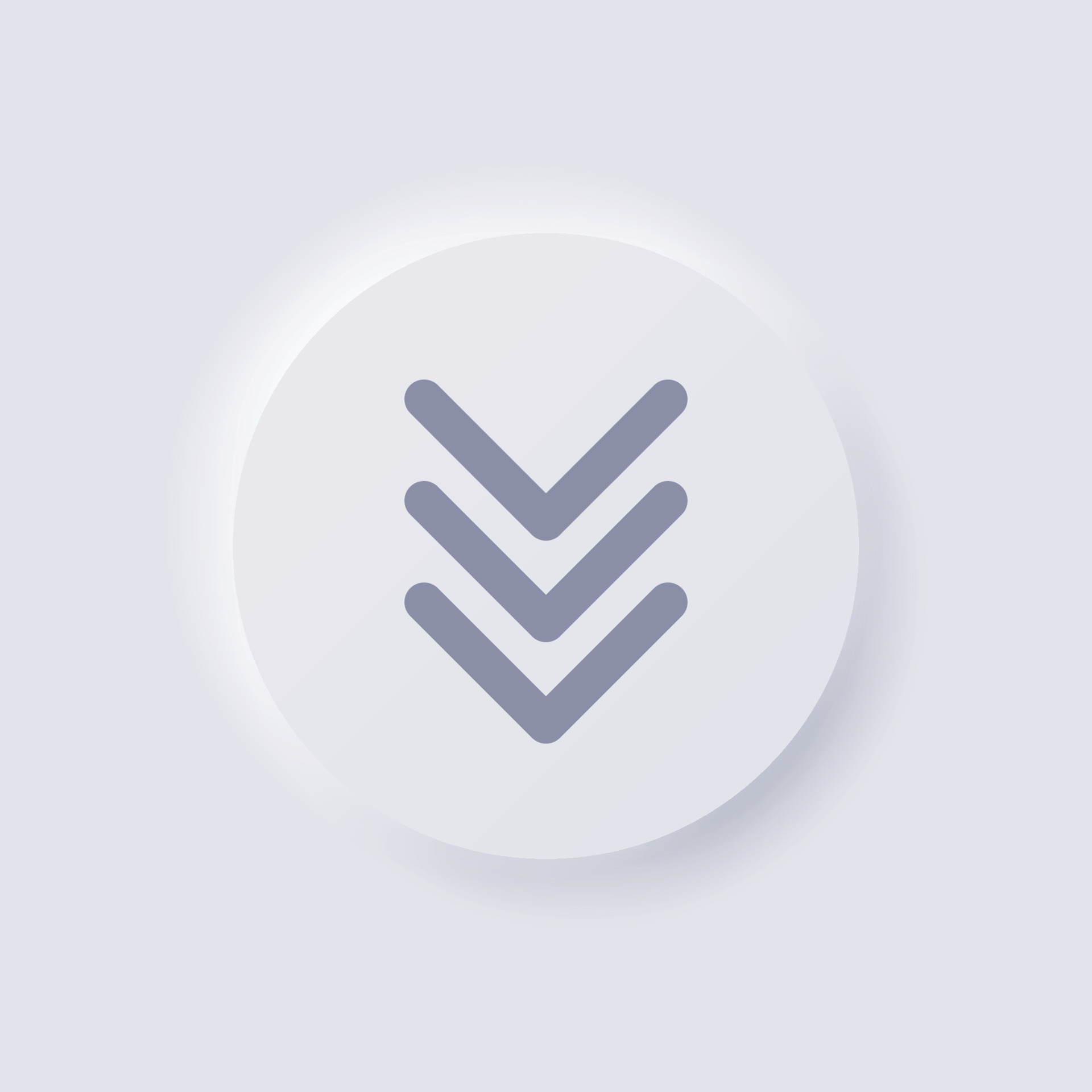 Arrow Icon White Neumorphism Soft Ui Design For Web Design Application Ui And More Button