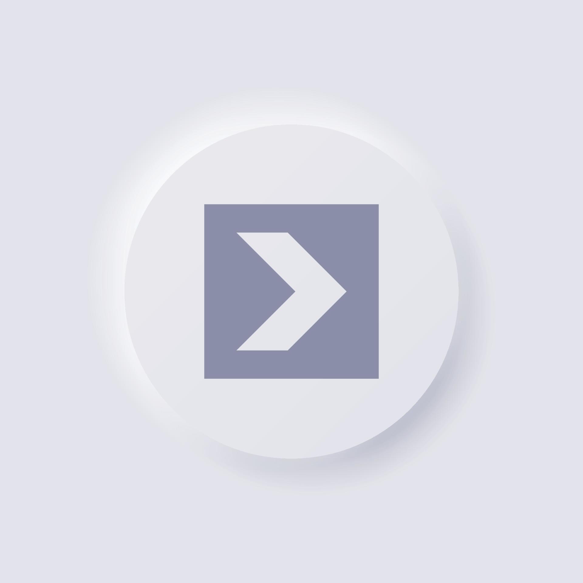 Arrow Icon White Neumorphism Soft Ui Design For Web Design Application Ui And More Button