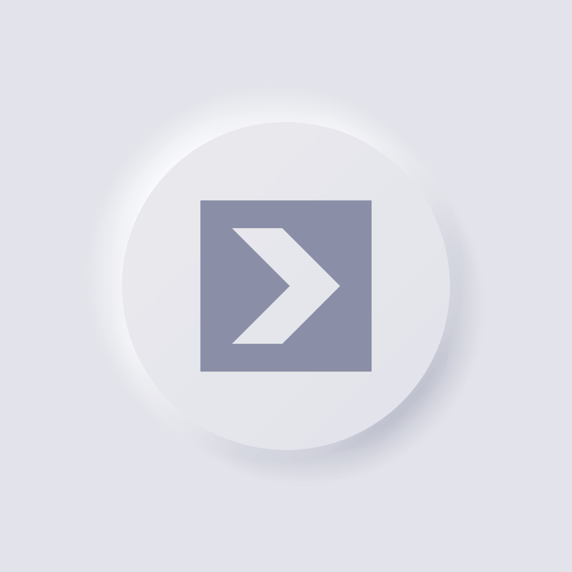 Arrow Icon White Neumorphism Soft Ui Design For Web Design