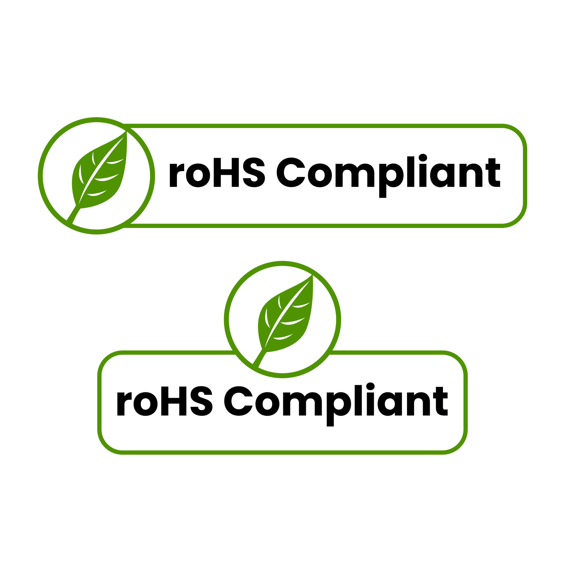 rohs compliant product icon label sign design vector 17114610 Vector ...