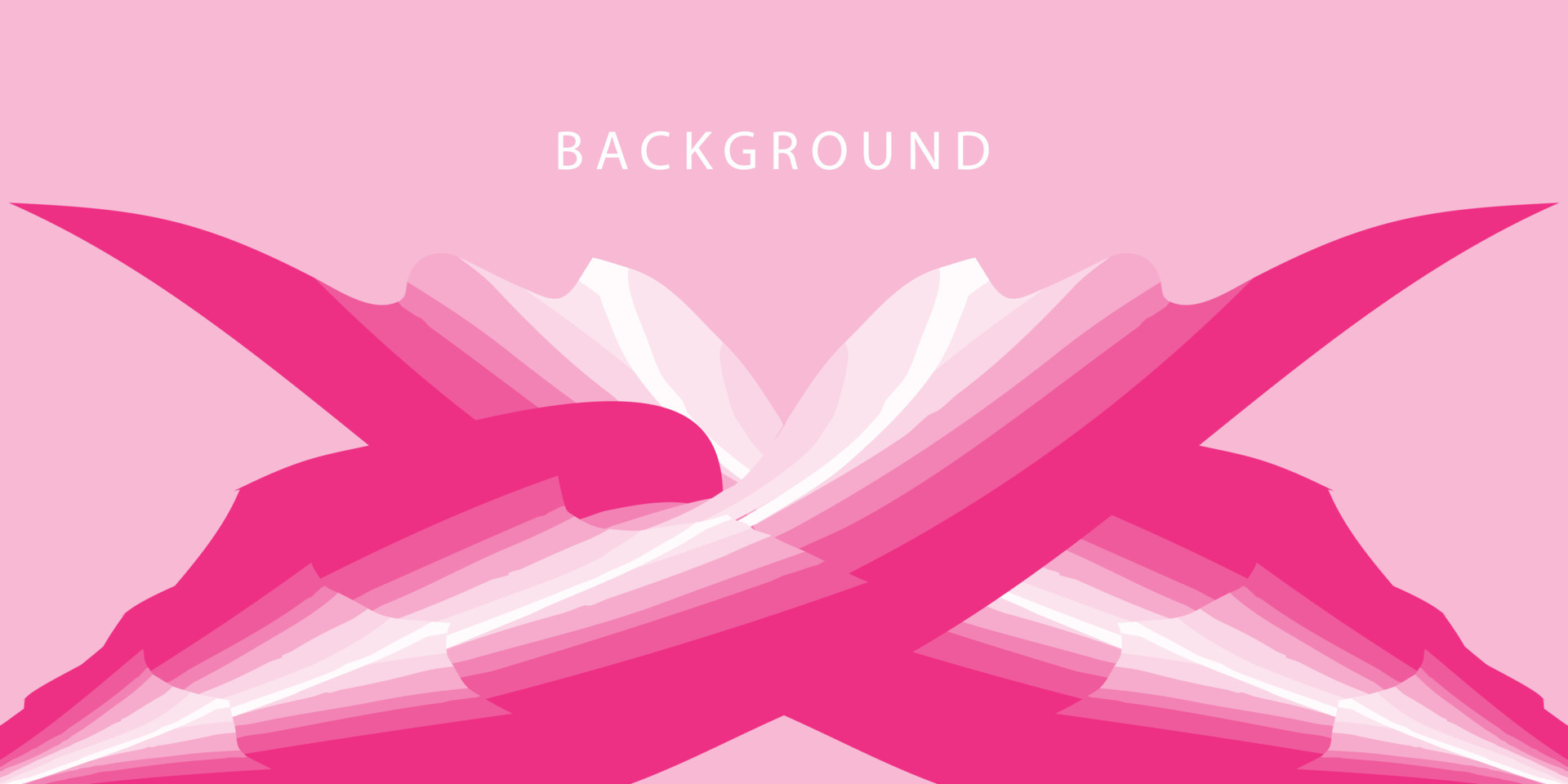 Abstract background with pink color wave shape. vector illustration ...