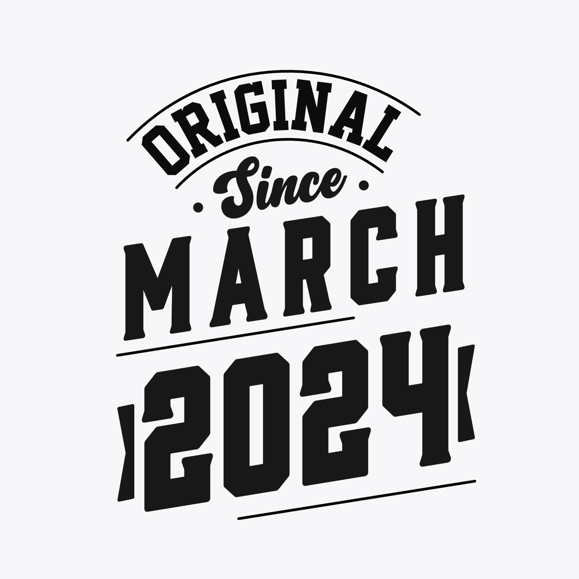 Born In March 2024 Retro Vintage Birthday Original Since March 2024 born-in-march-2024-retro-vintage-birthday-original-since-march-2024