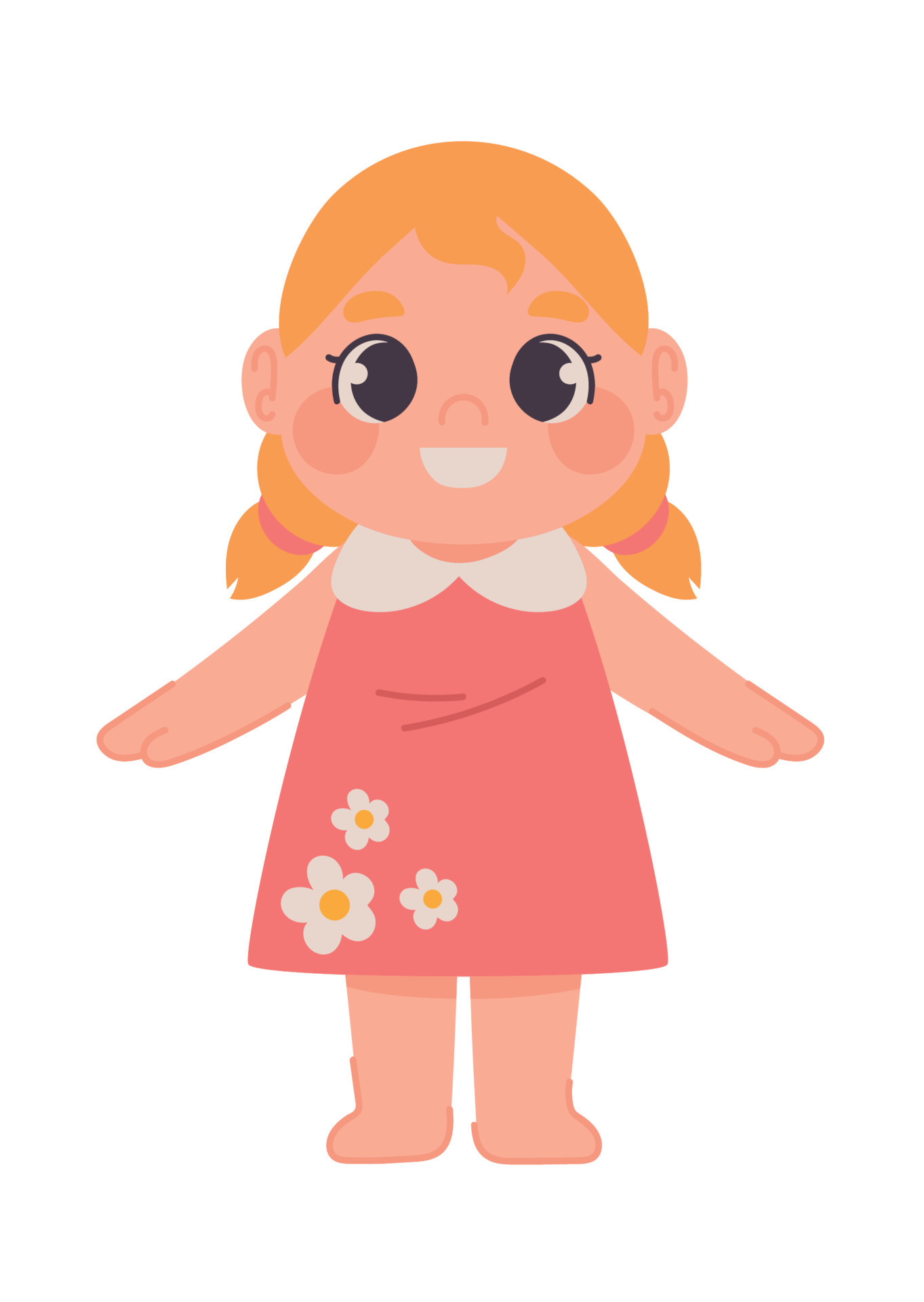 baby girl learn to walk 17121959 Vector Art at Vecteezy