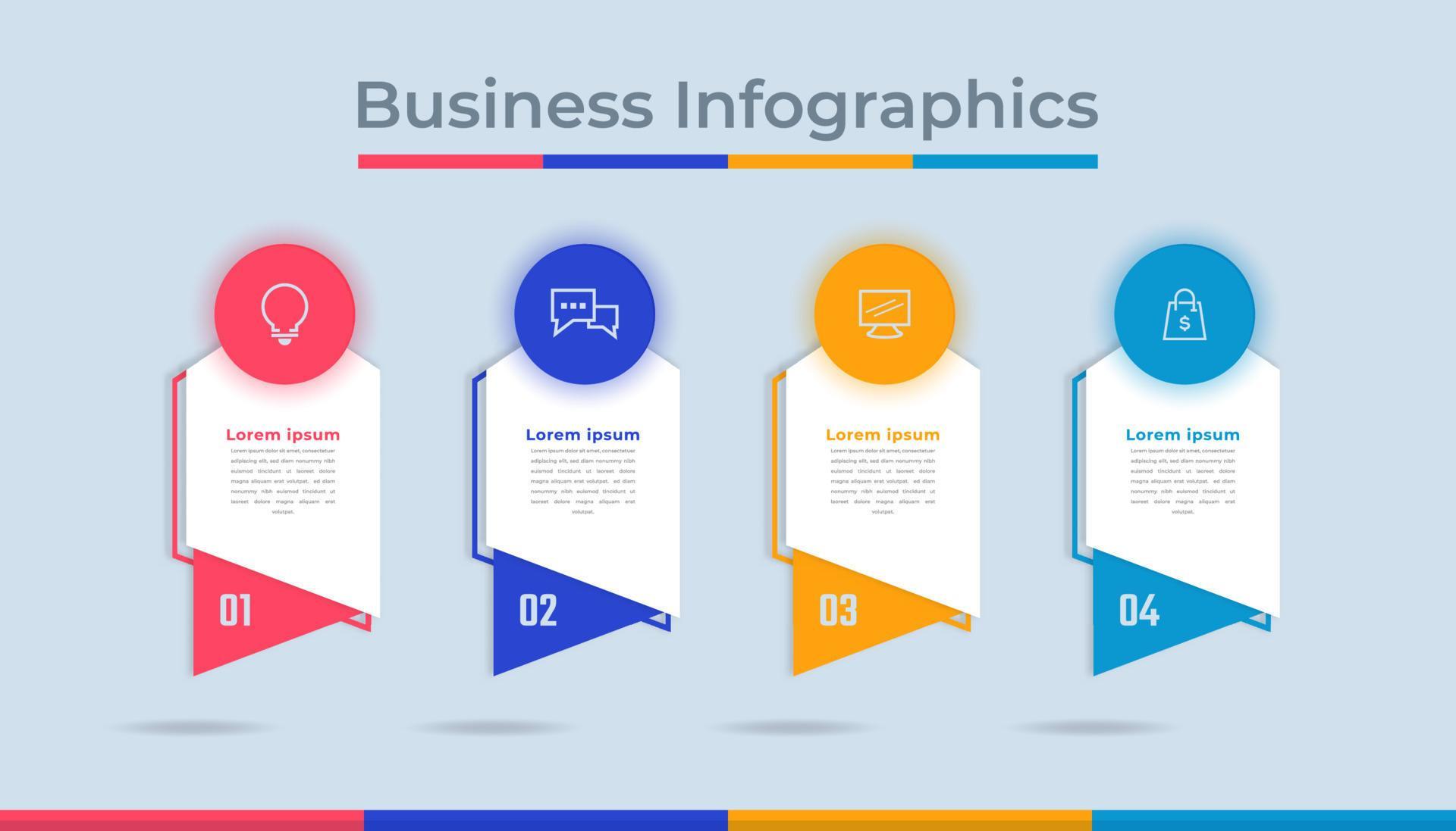 Timeline Infographics Business Data Visualization Process Chart. Abstract Diagram Graph with ...