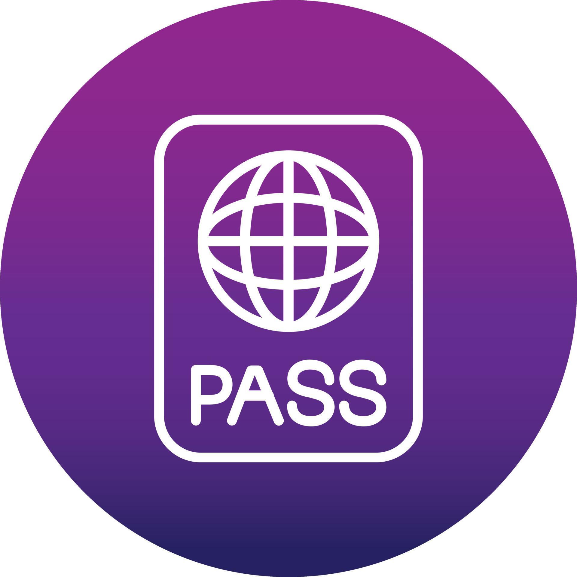 Passport Vector Icon 17126972 Vector Art At Vecteezy