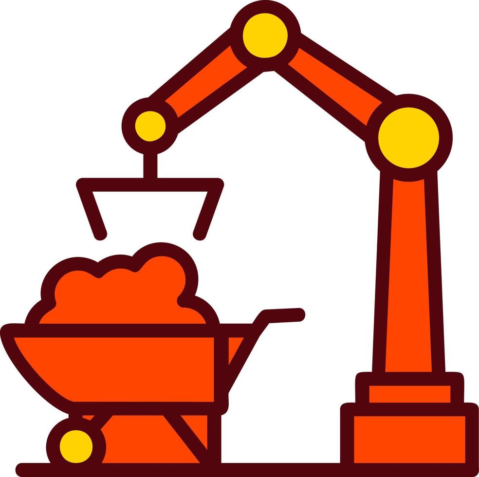 Robot Arm Vector Icon 17134839 Vector Art At Vecteezy