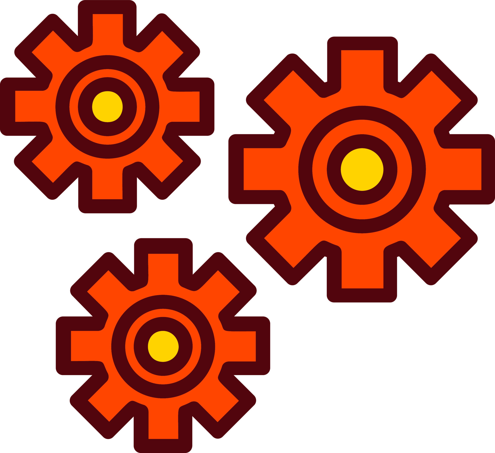 Setting Vector Icon 17135326 Vector Art At Vecteezy