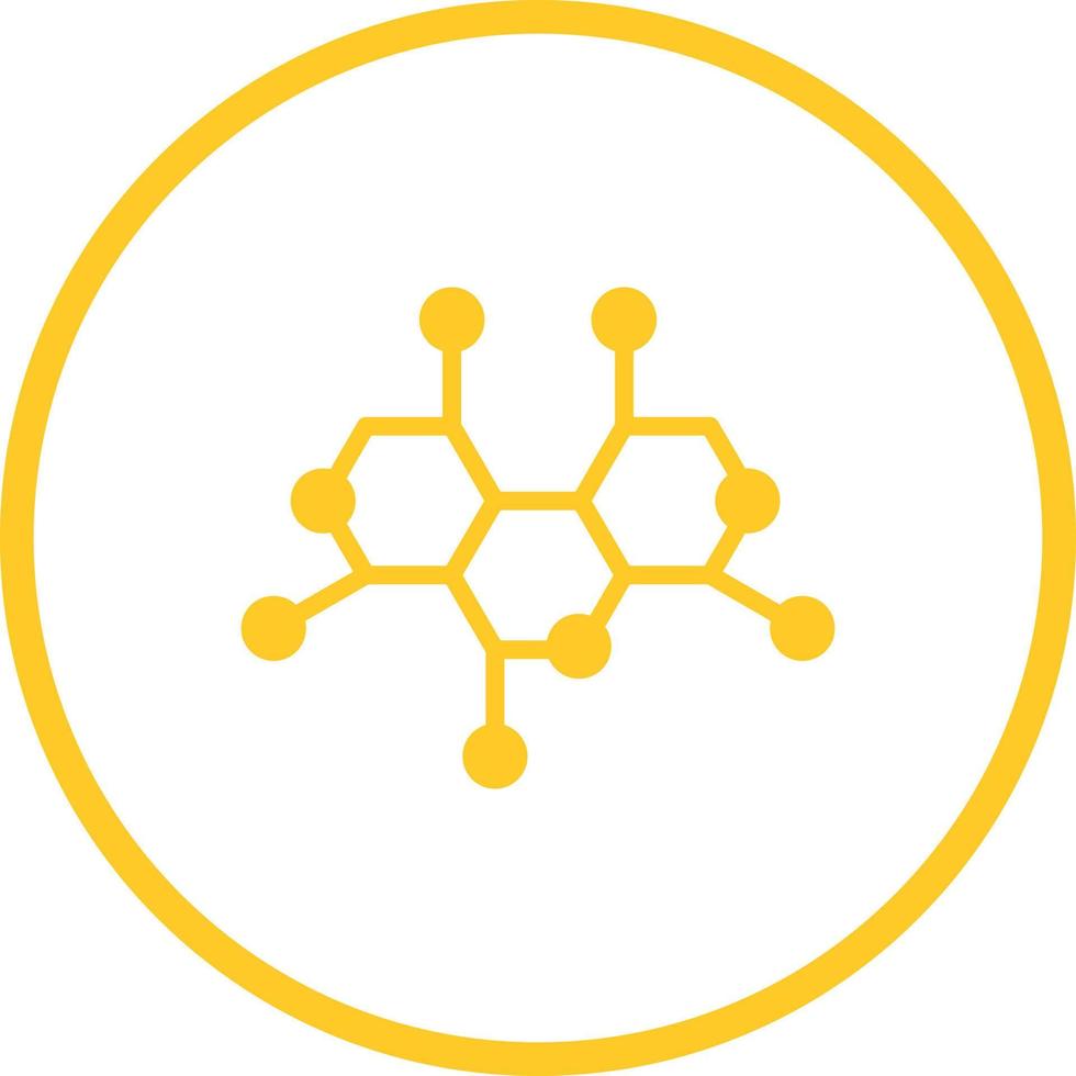 Molecule Structure Vector Icon 17139572 Vector Art At Vecteezy