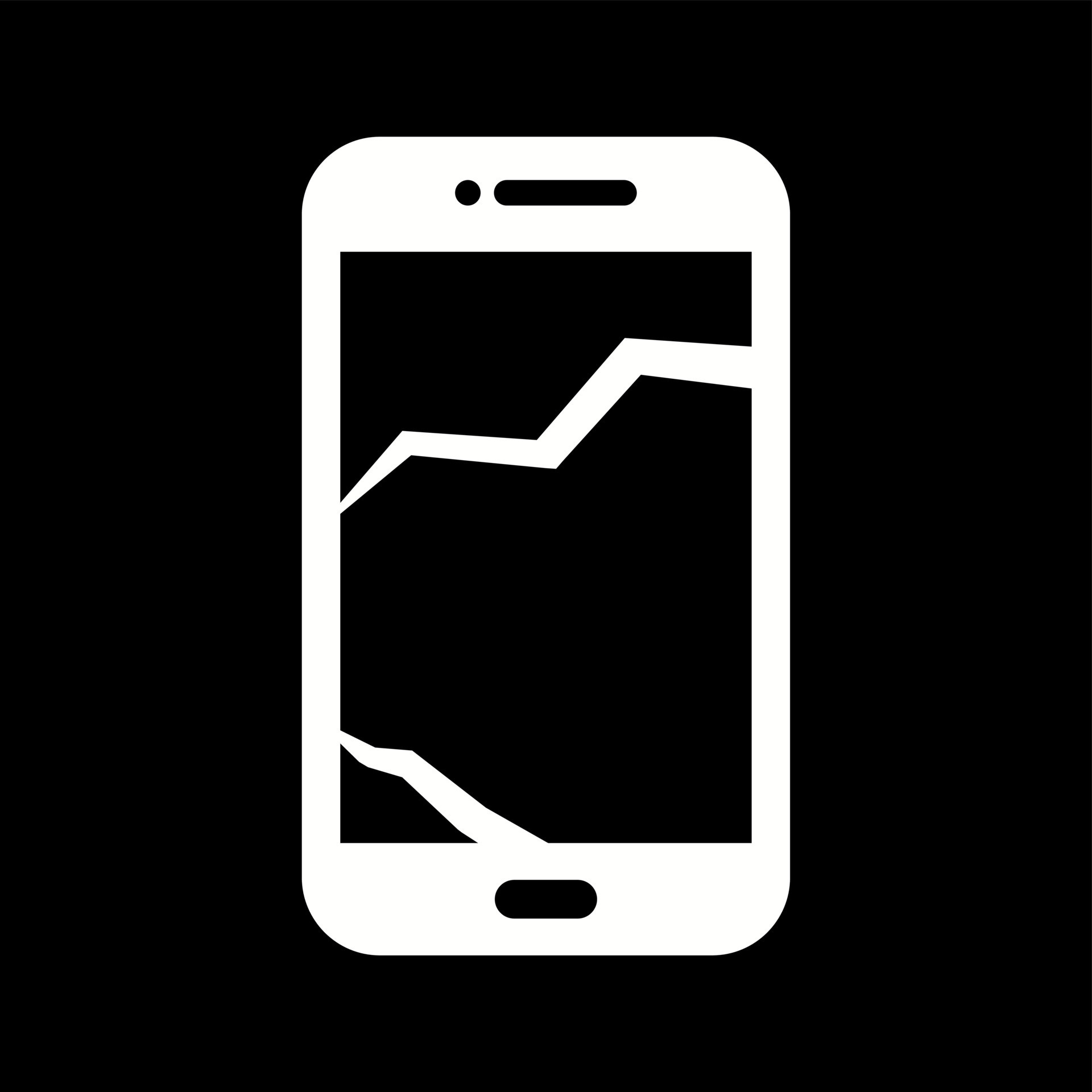 Unique Broken Cell Phone Vector Glyph Icon 17142086 Vector Art at Vecteezy Unique Broken Cell Phone Vector Glyph Icon 17142086 Vector Art at Vecteezy