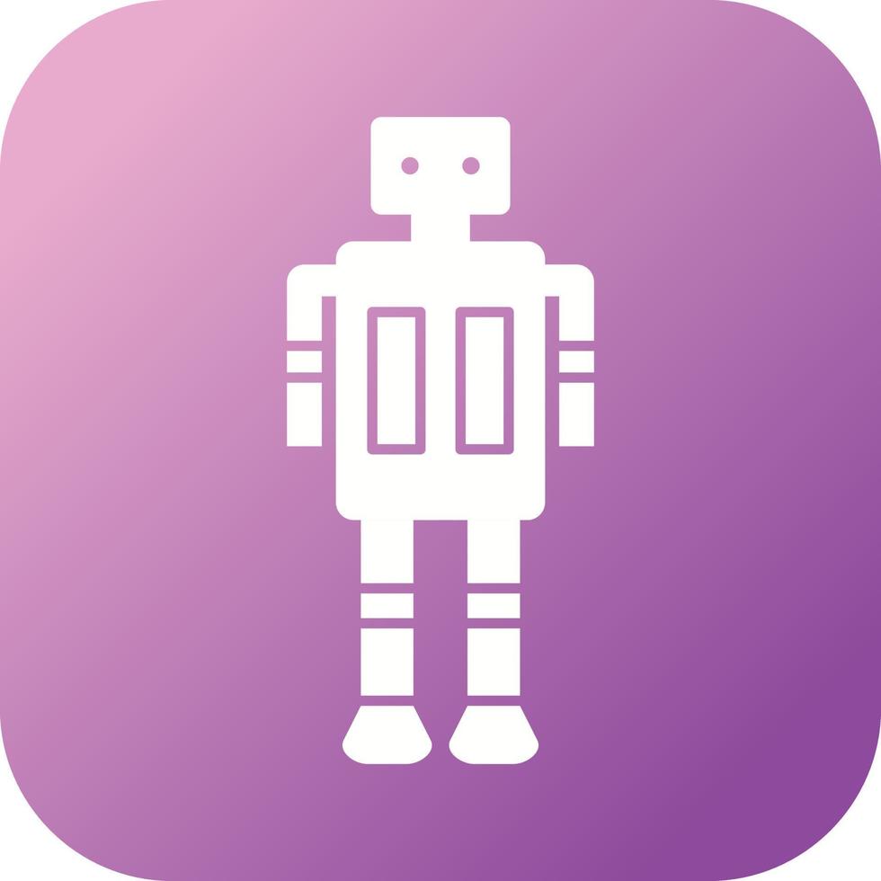 Unique Robot Vector Glyph Icon 17144960 Vector Art at Vecteezy