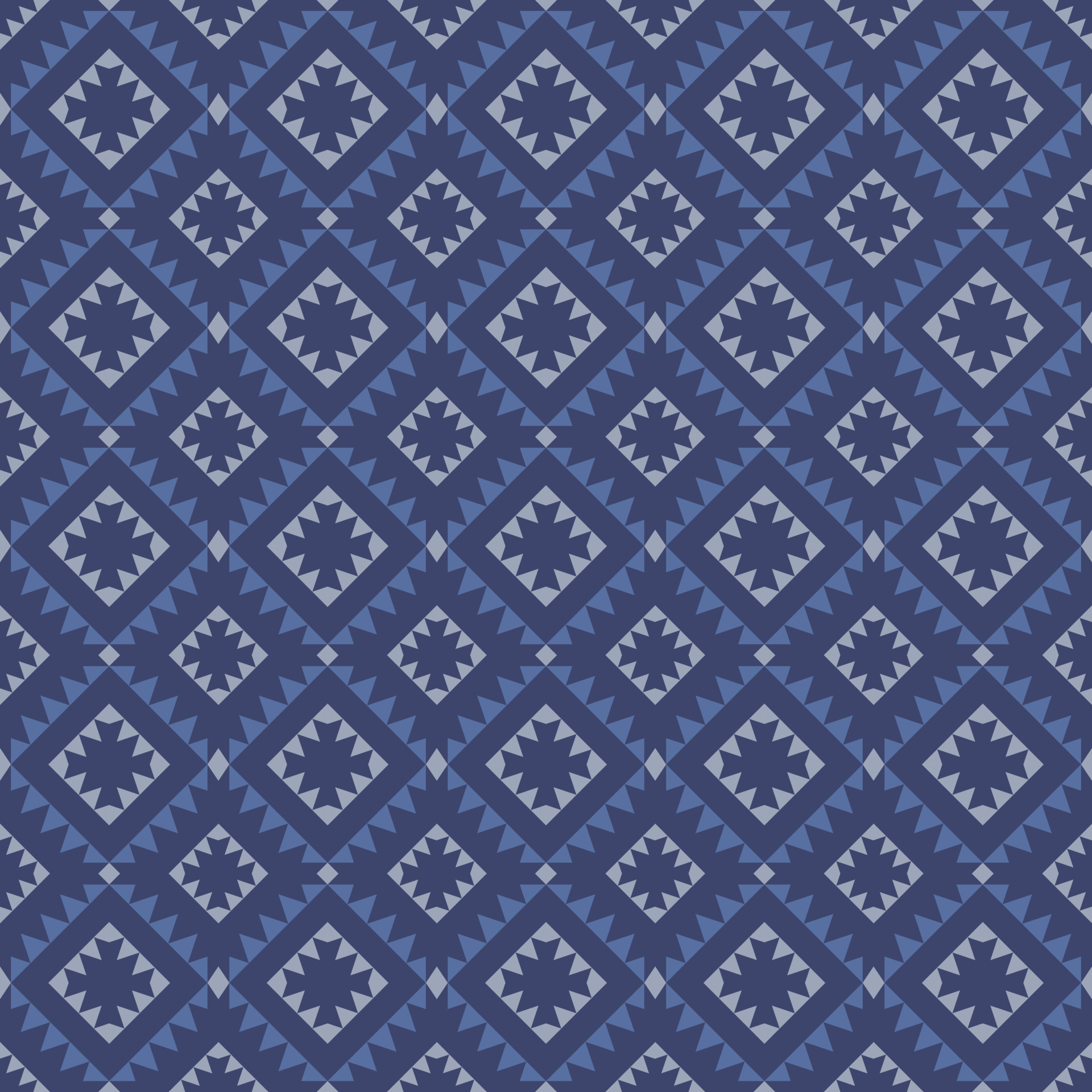 Geometric Ethnic Pattern With Square Triangle Diagonal Abstract Ornament Design For Clothing