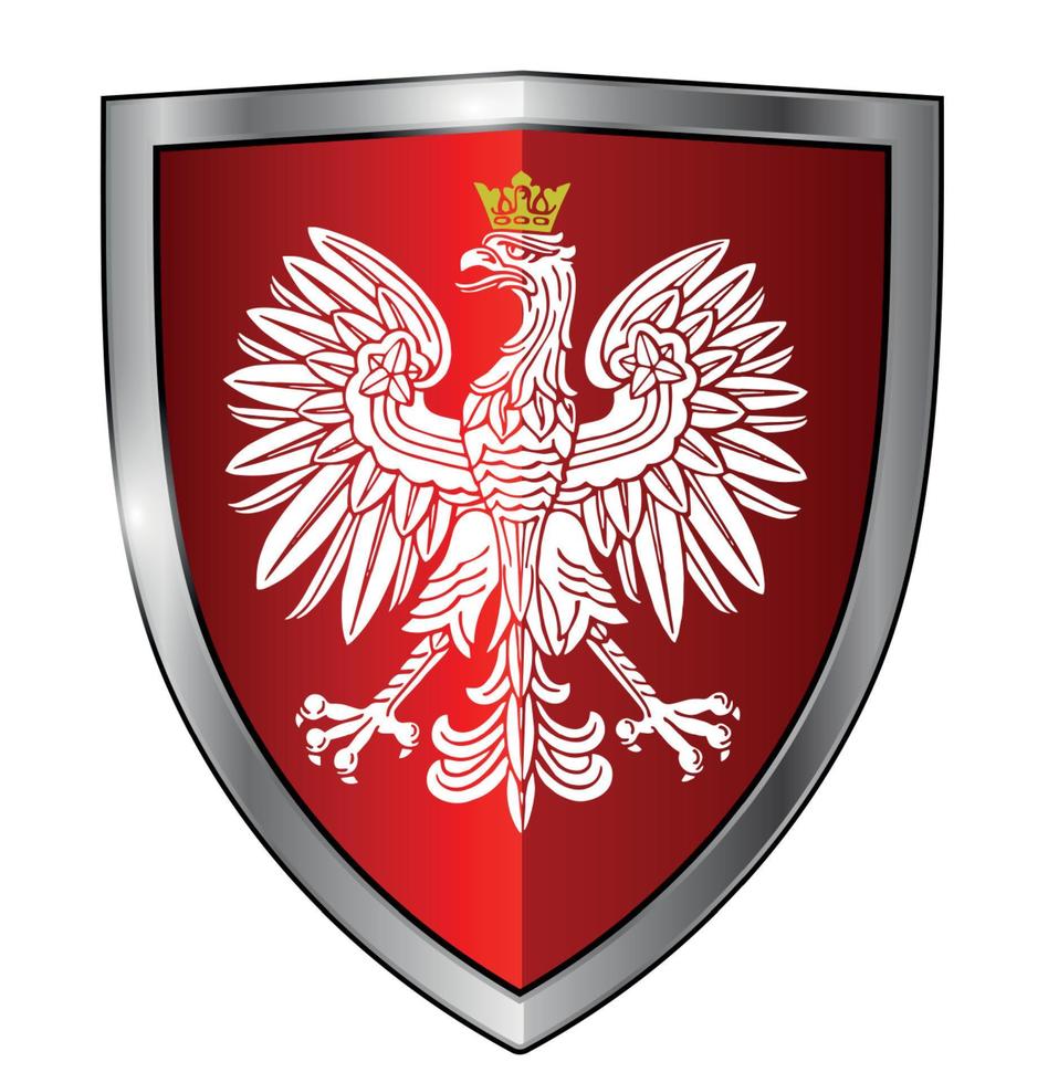 escudo de armas de polonia, diseño de icono de símbolo nacional ... escudo de armas de polonia, diseño de icono de símbolo nacional ...
